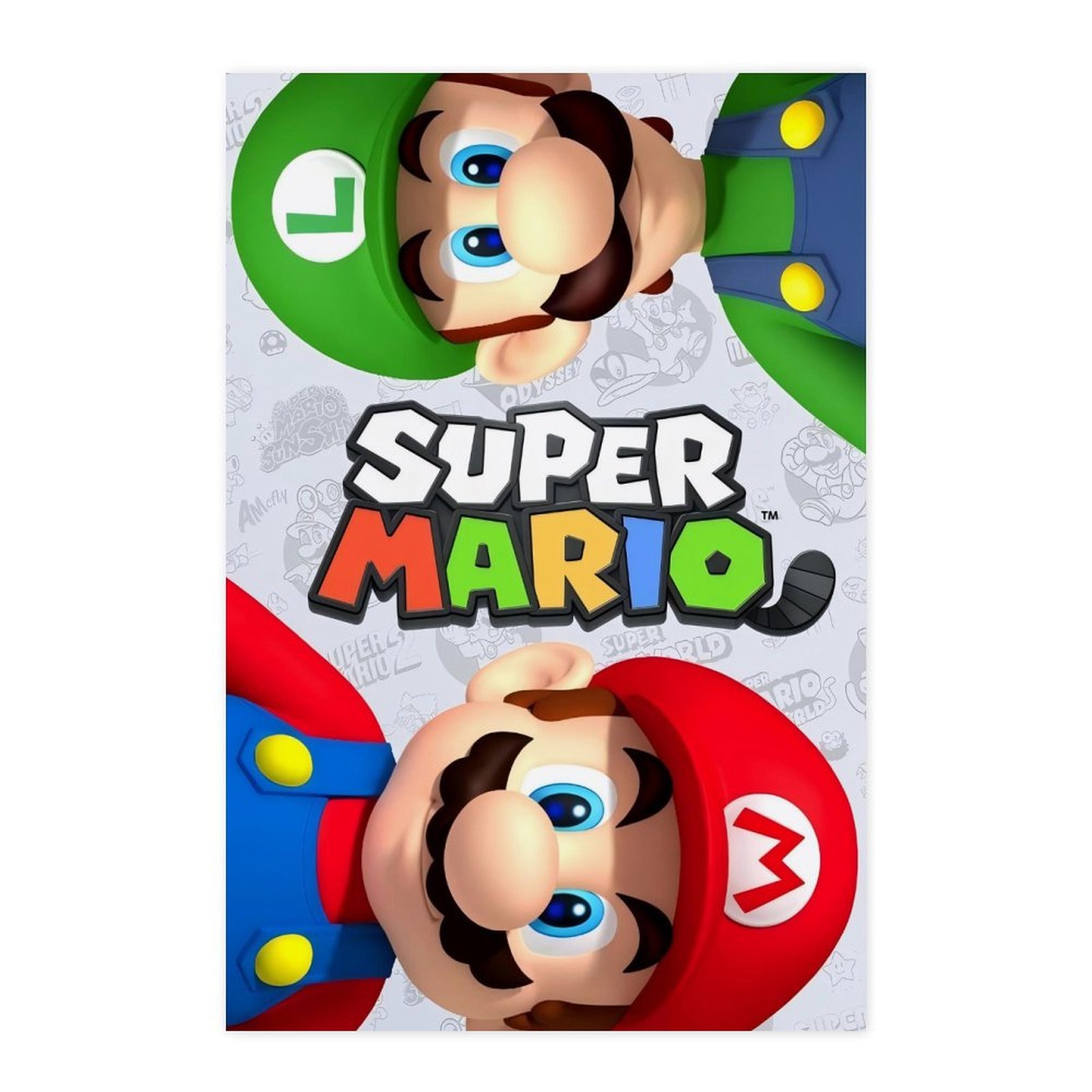 Super Mario Anime stickers posters wall decoration 30*45（cm） - Walmart.com