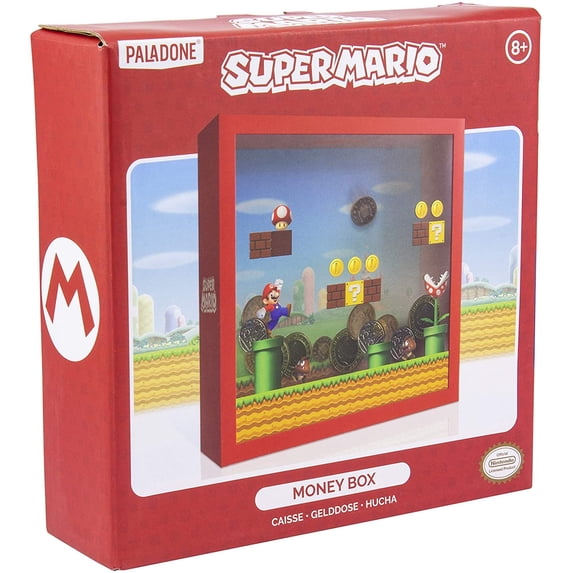 Nintendo Super Mario Arcade Coin Bank - Gamer's Money Box - Walmart.com