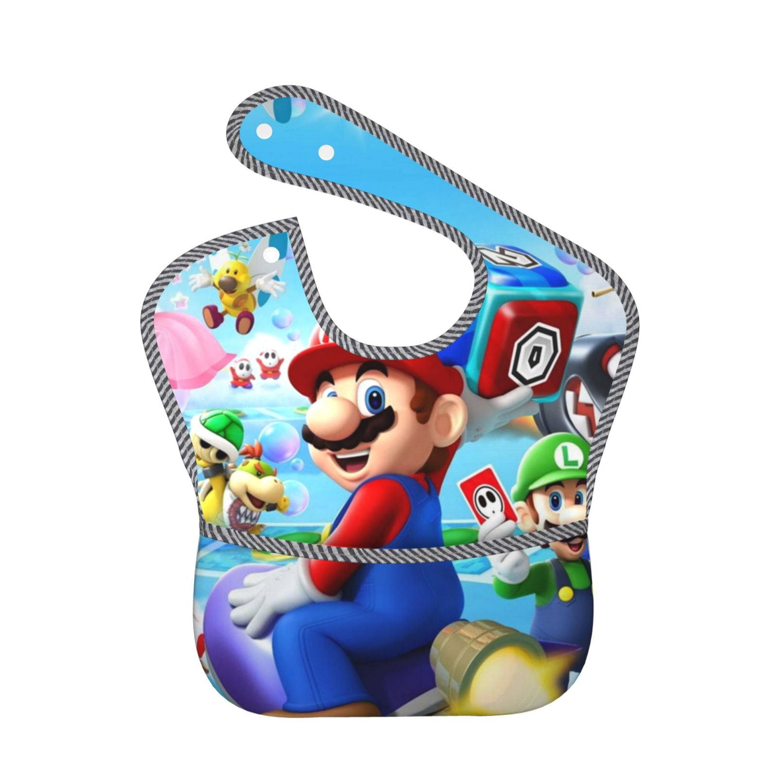 Super Mario Baby Feeding Bib Waterproof Food Bibs Toddler/Baby Bibs For ...