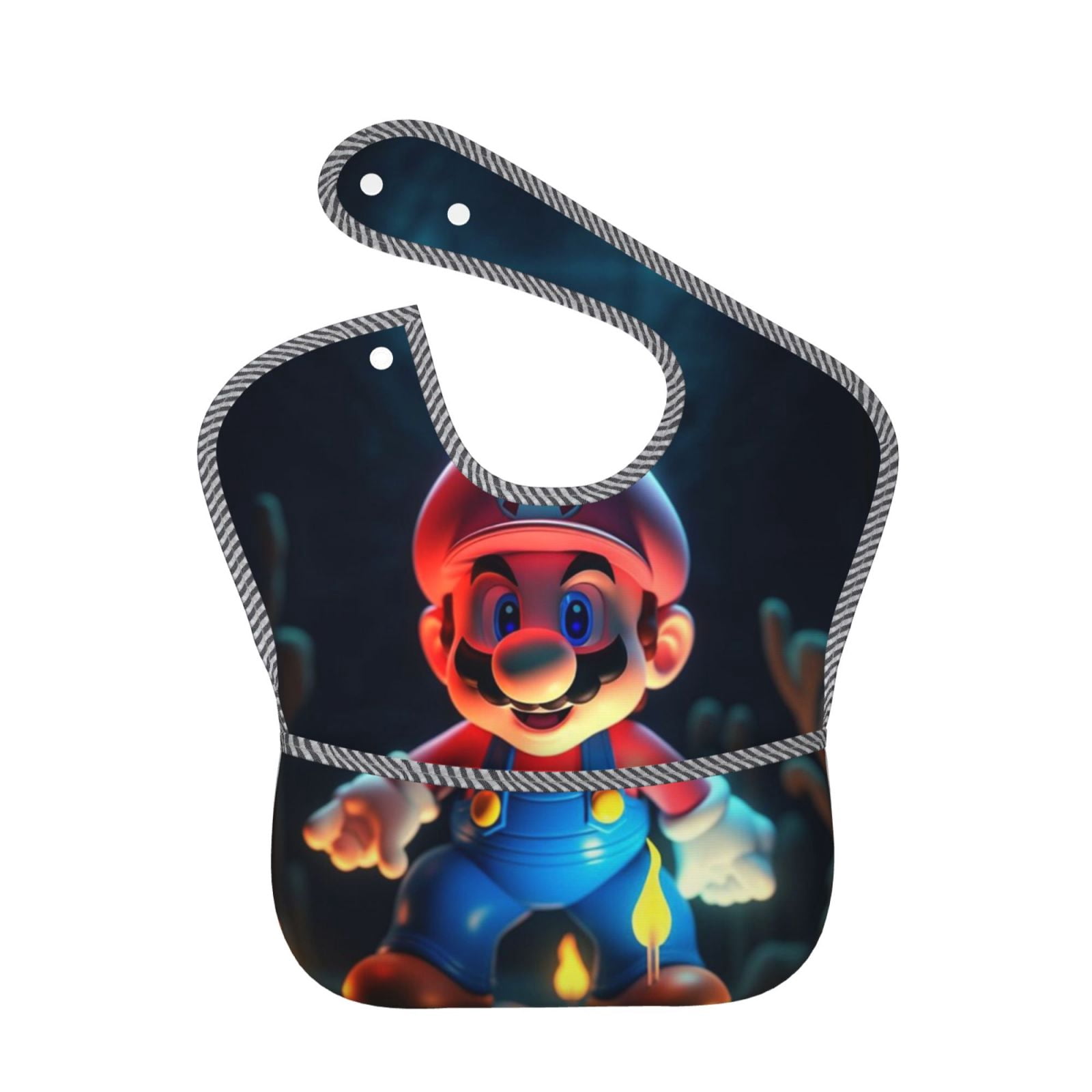 Super Mario Baby Feeding Bib Waterproof Food Bibs Toddler/Baby Bibs For ...