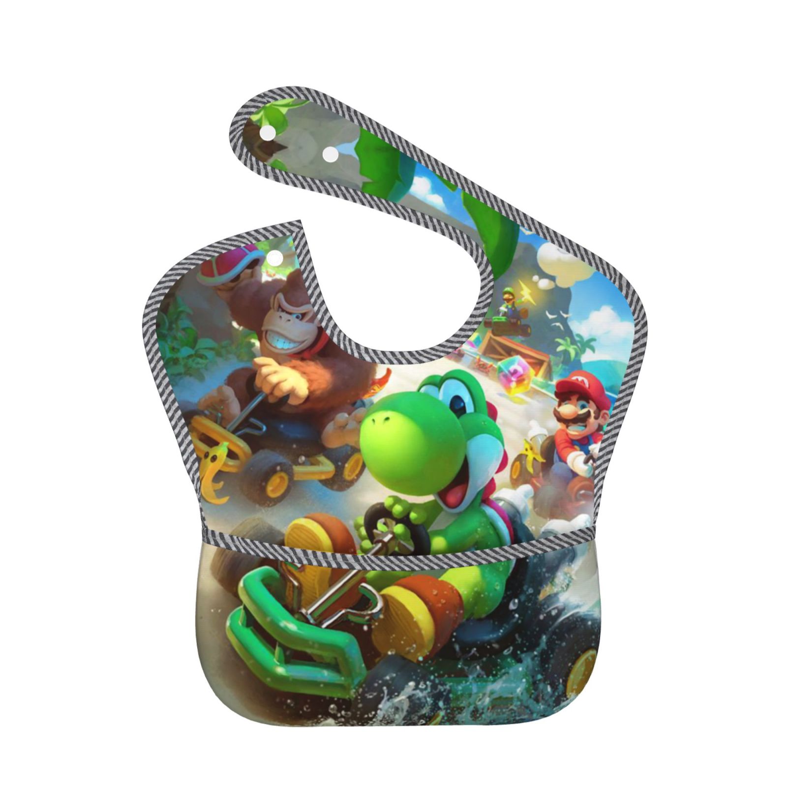 Super Mario Baby Feeding Bib Waterproof Food Bibs Toddler/Baby Bibs For ...