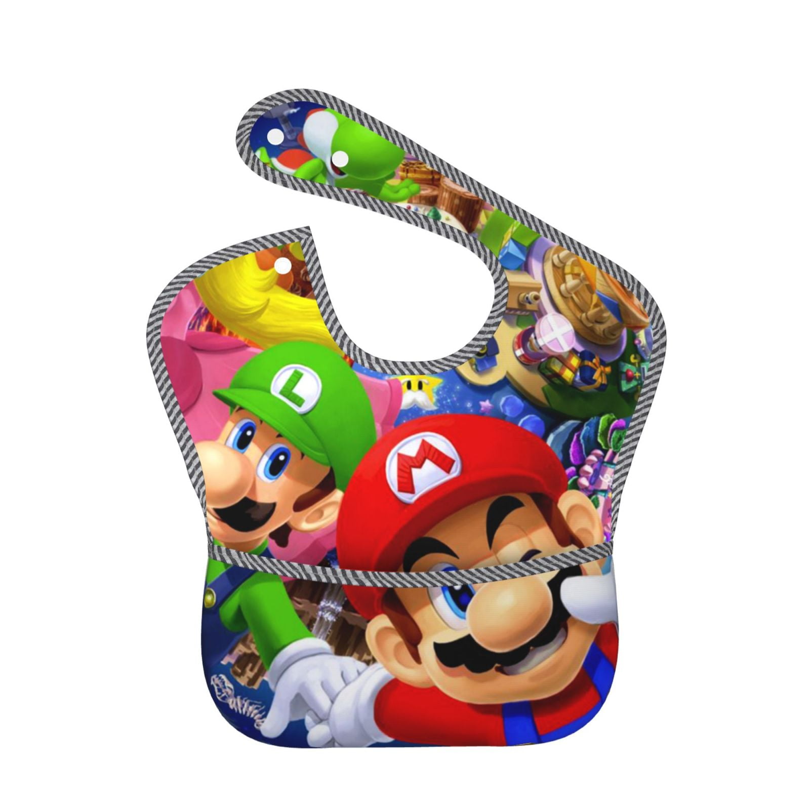 Super Mario Baby Feeding Bib Waterproof Food Bibs Toddler/Baby Bibs For ...