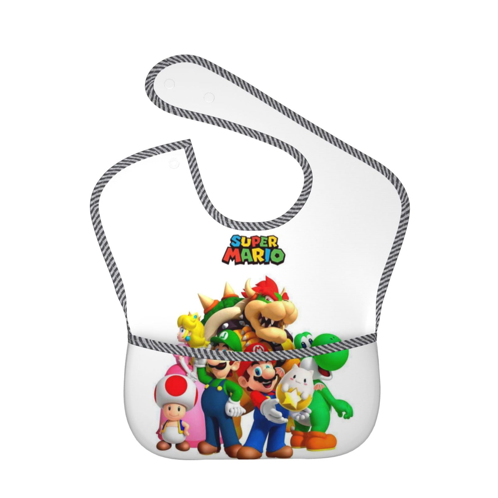 Super Mario Baby Feeding Bib Waterproof Food Bibs Toddler/Baby Bibs For ...