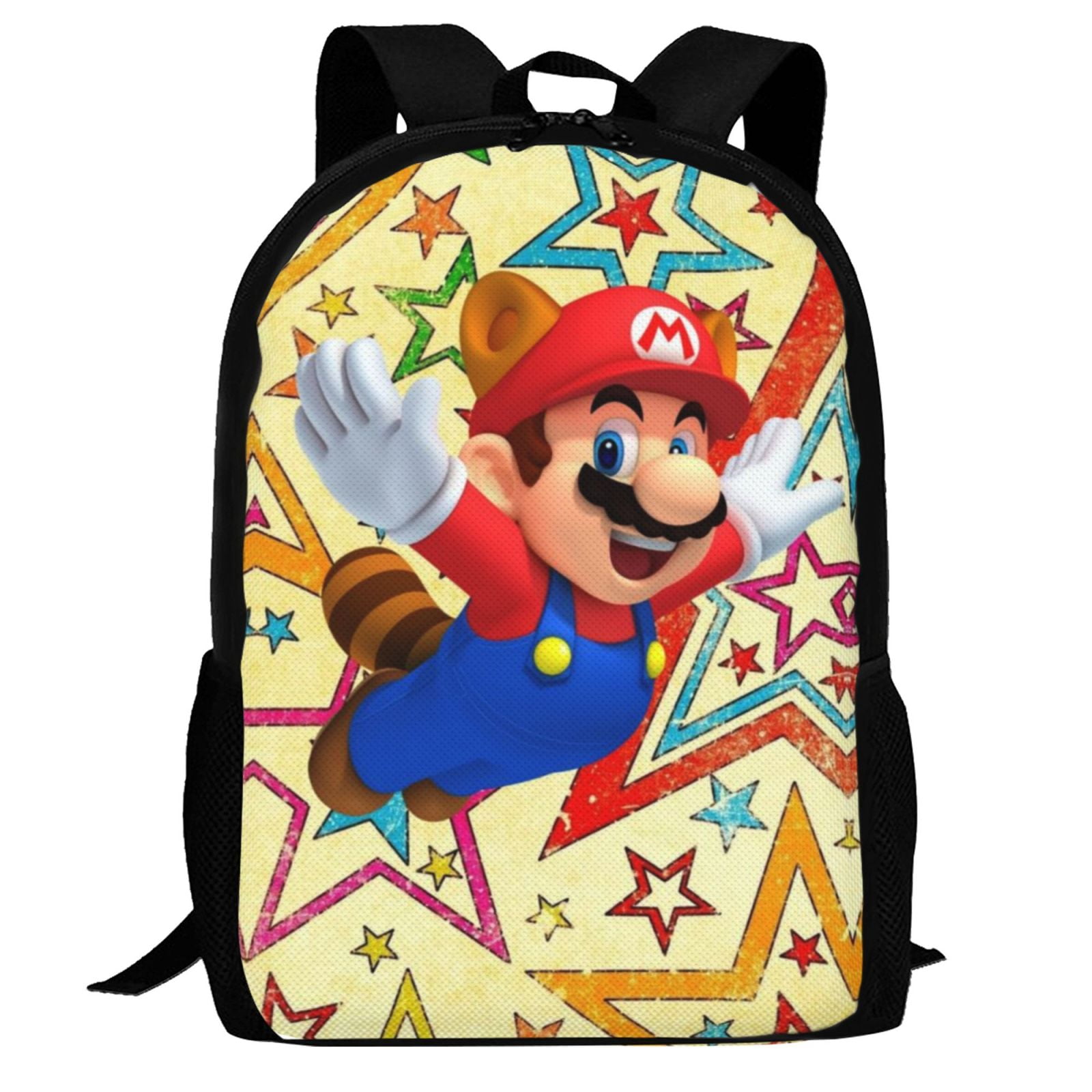 Super Mario Backpack,3d Print Laptop Backpack Lightweight Casual ...