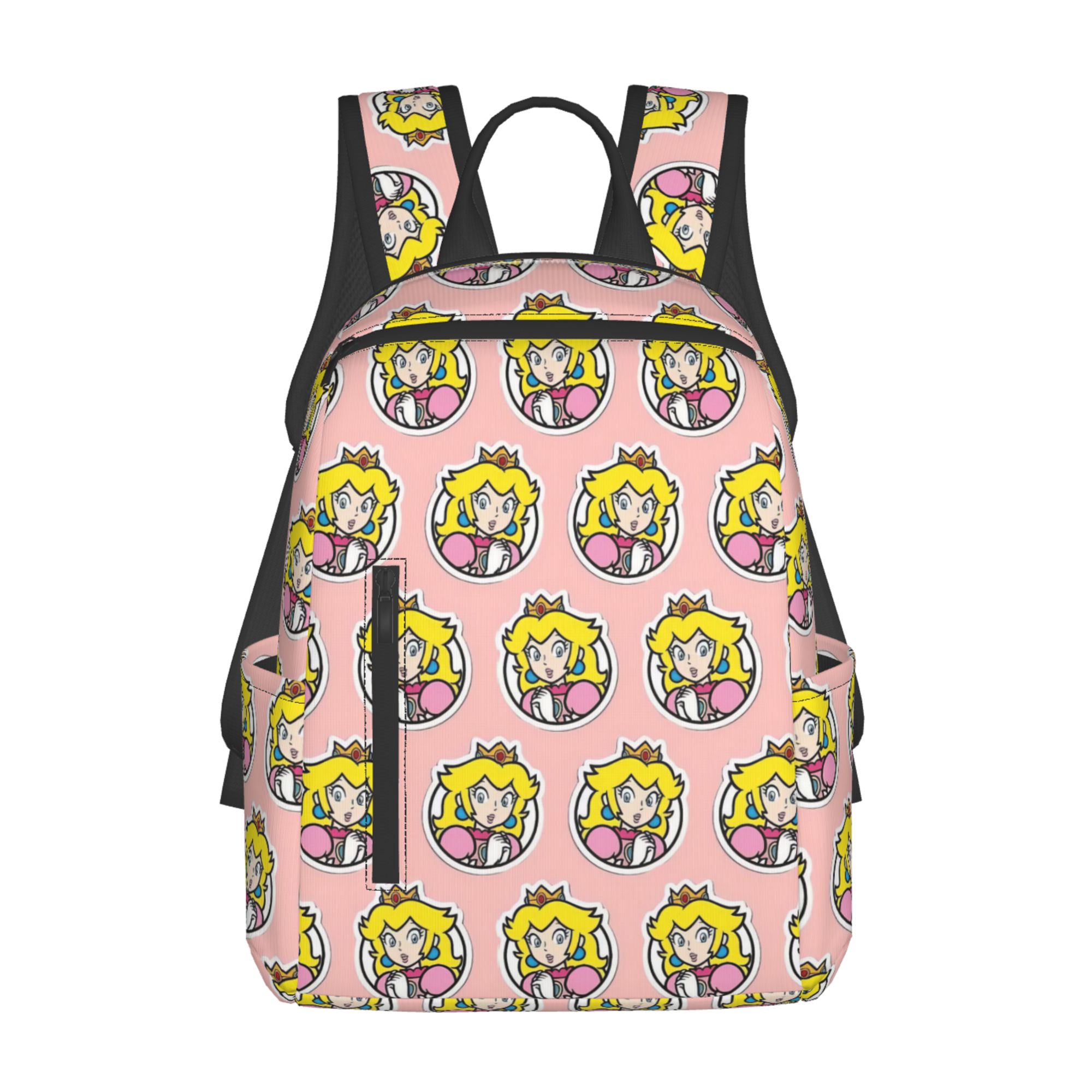 Super Mario Backpack for Boys Girls, Simple Lightweight Casual Backpack ...