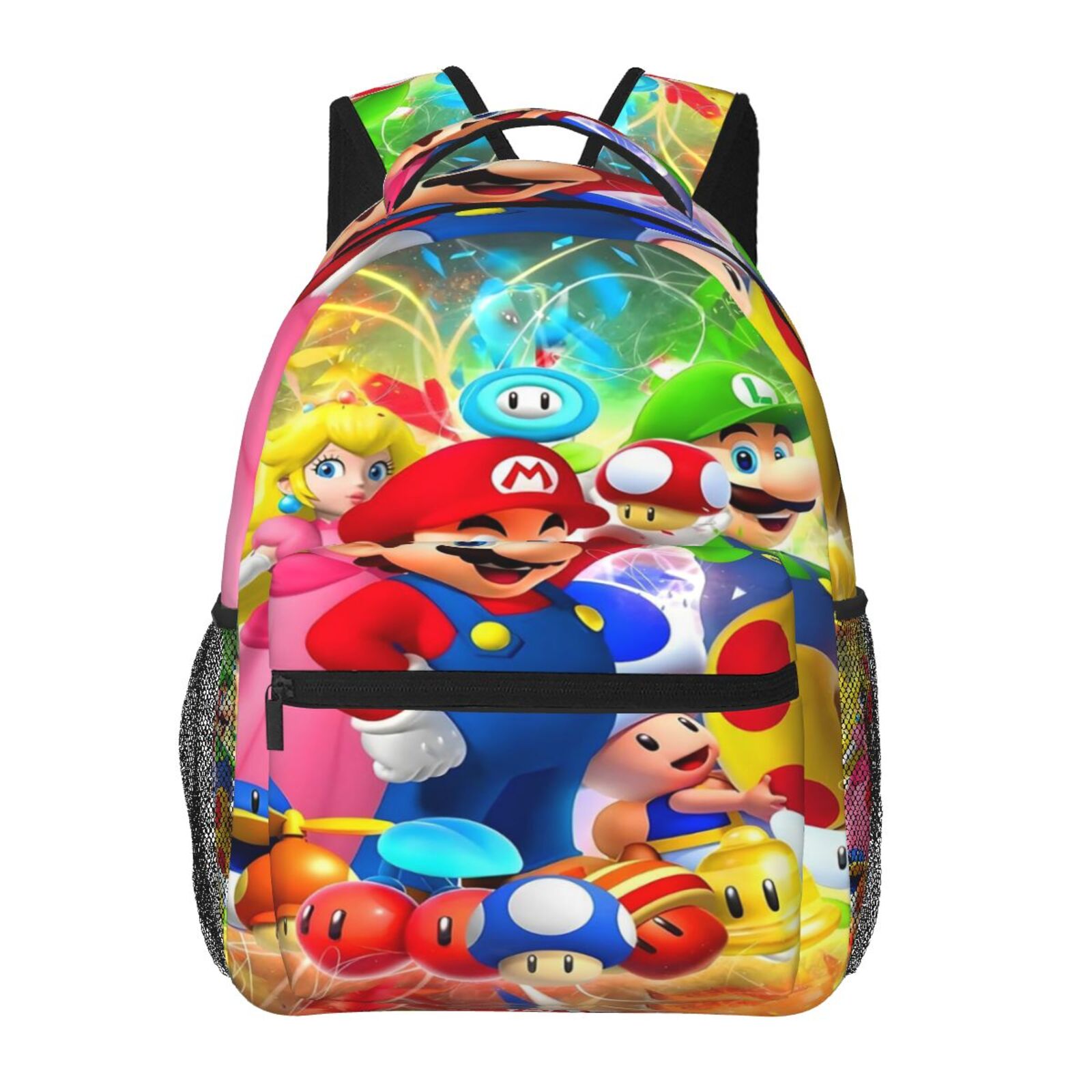 Super Mario Backpack Cute 3D Print Backpacks Bookbag Daypack Casual ...