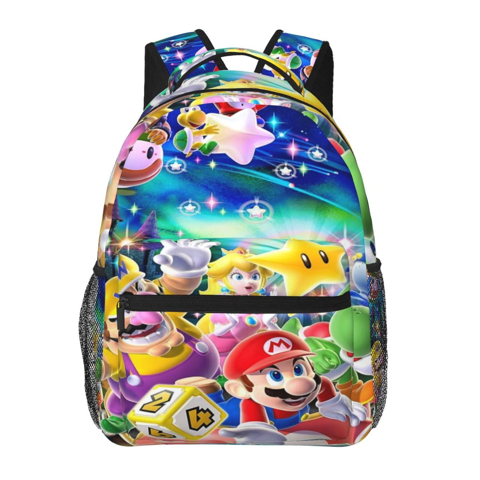 Super Mario Backpack Cute 3D Print Backpacks Bookbag Daypack Casual ...