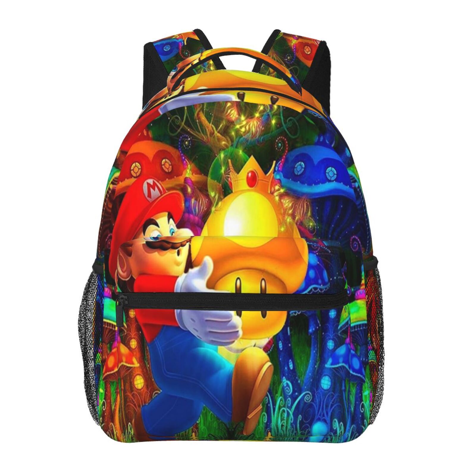 Super Mario Backpack Cute 3D Print Backpacks Bookbag Daypack Casual ...