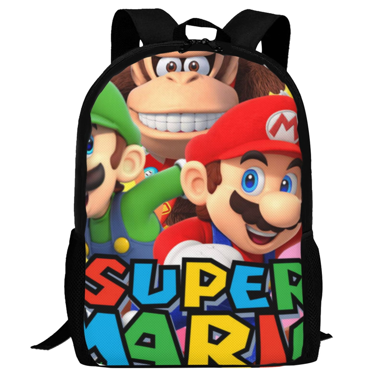 Super Mario Backpack For Daily Work College, Large Capacity Daypack ...
