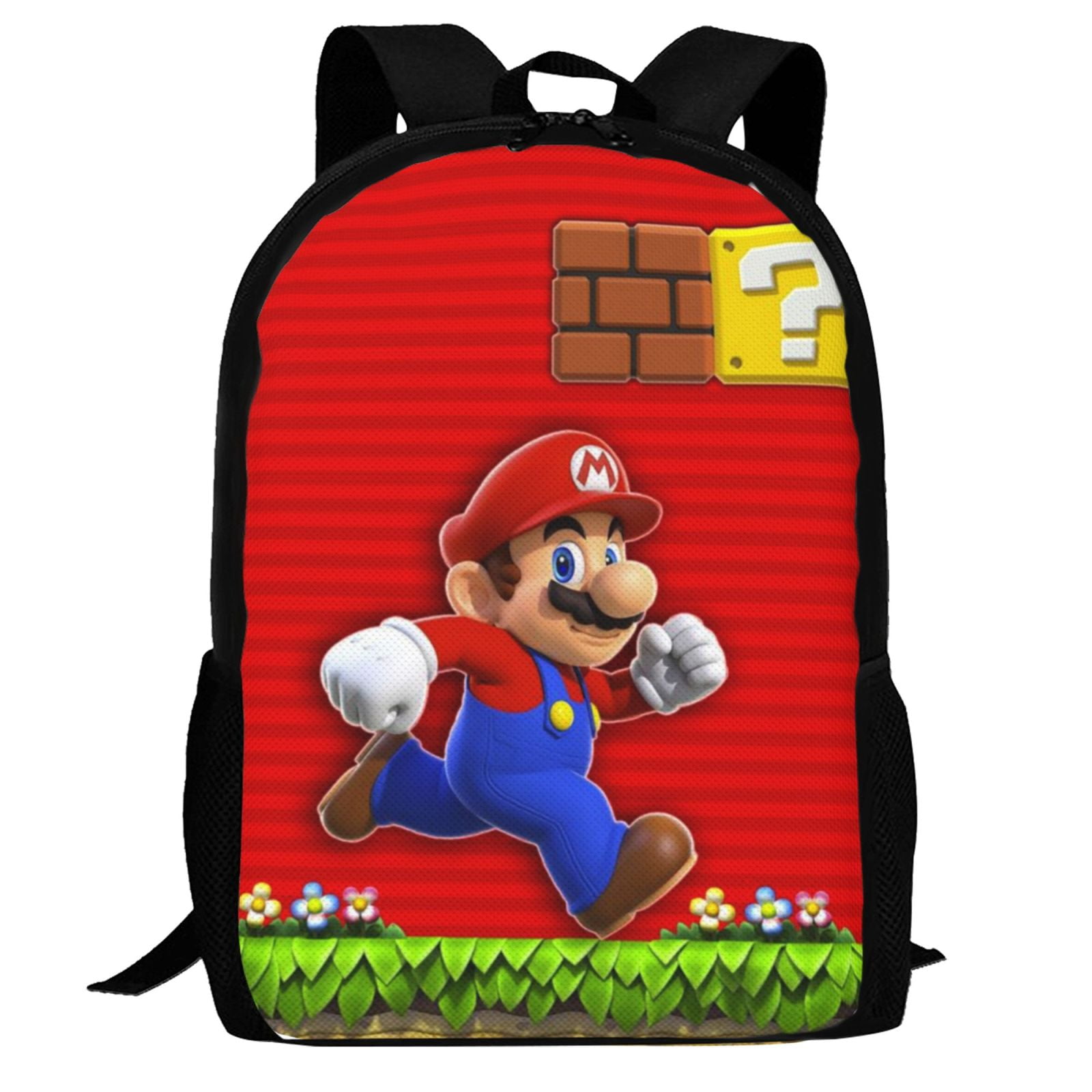 Super Mario Backpack For Daily Work College, Large Capacity Daypack ...