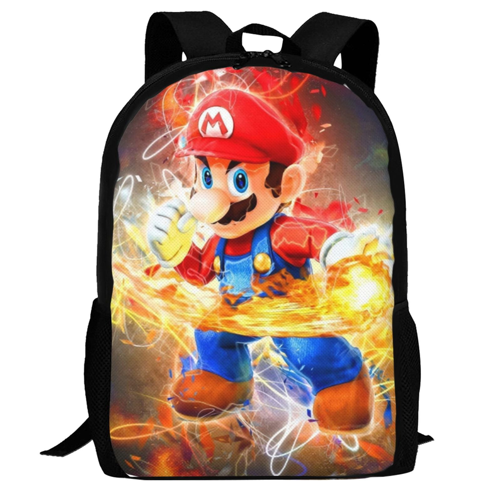 Super Mario Backpack For Daily Work College, Large Capacity Daypack ...