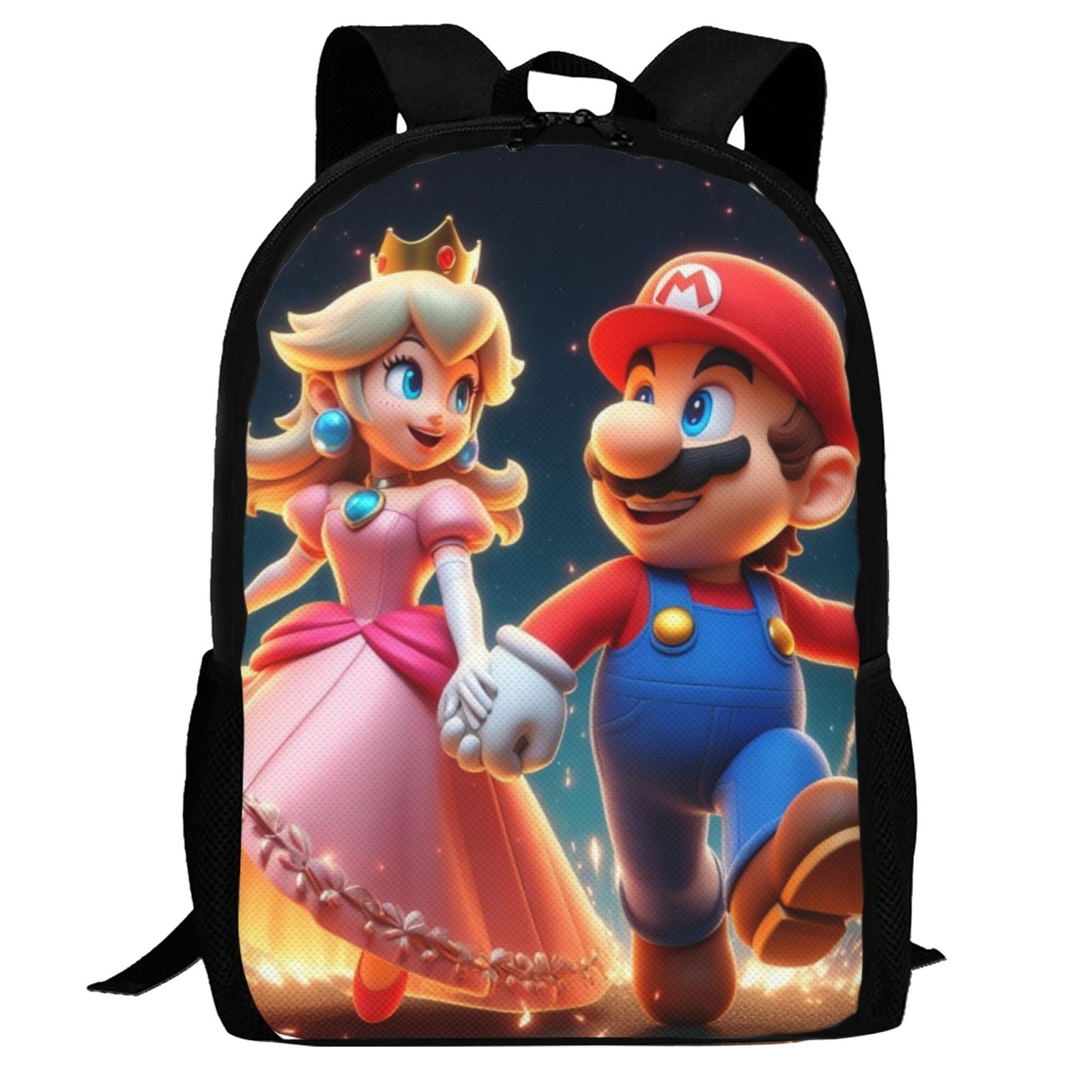 Super Mario Backpack For Daily Work College, Large Capacity Daypack ...