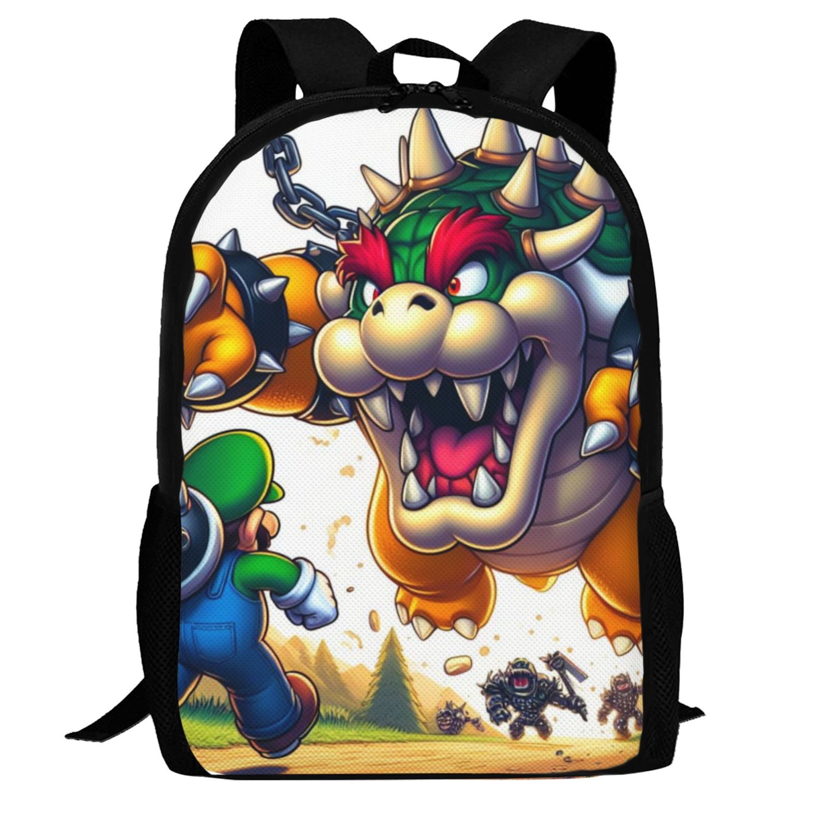 Super Mario Backpack For Daily Work College, Large Capacity Daypack ...