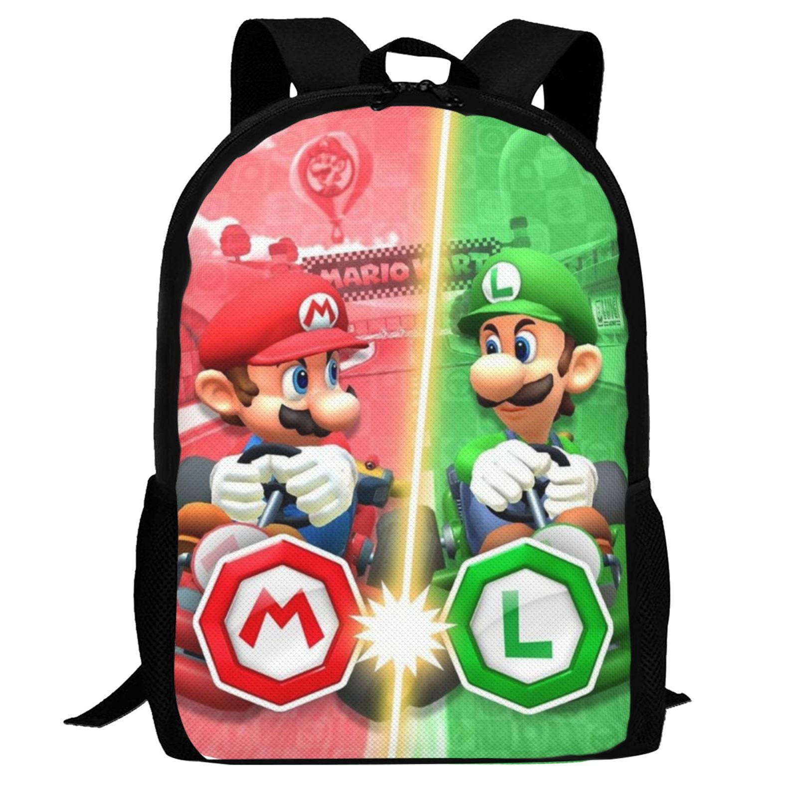 Super Mario Backpack For Daily Work College, Large Capacity Daypack ...