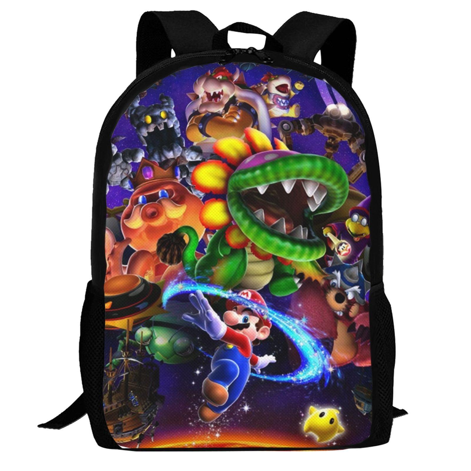 Super Mario Backpack For Daily Work College, Large Capacity Daypack ...