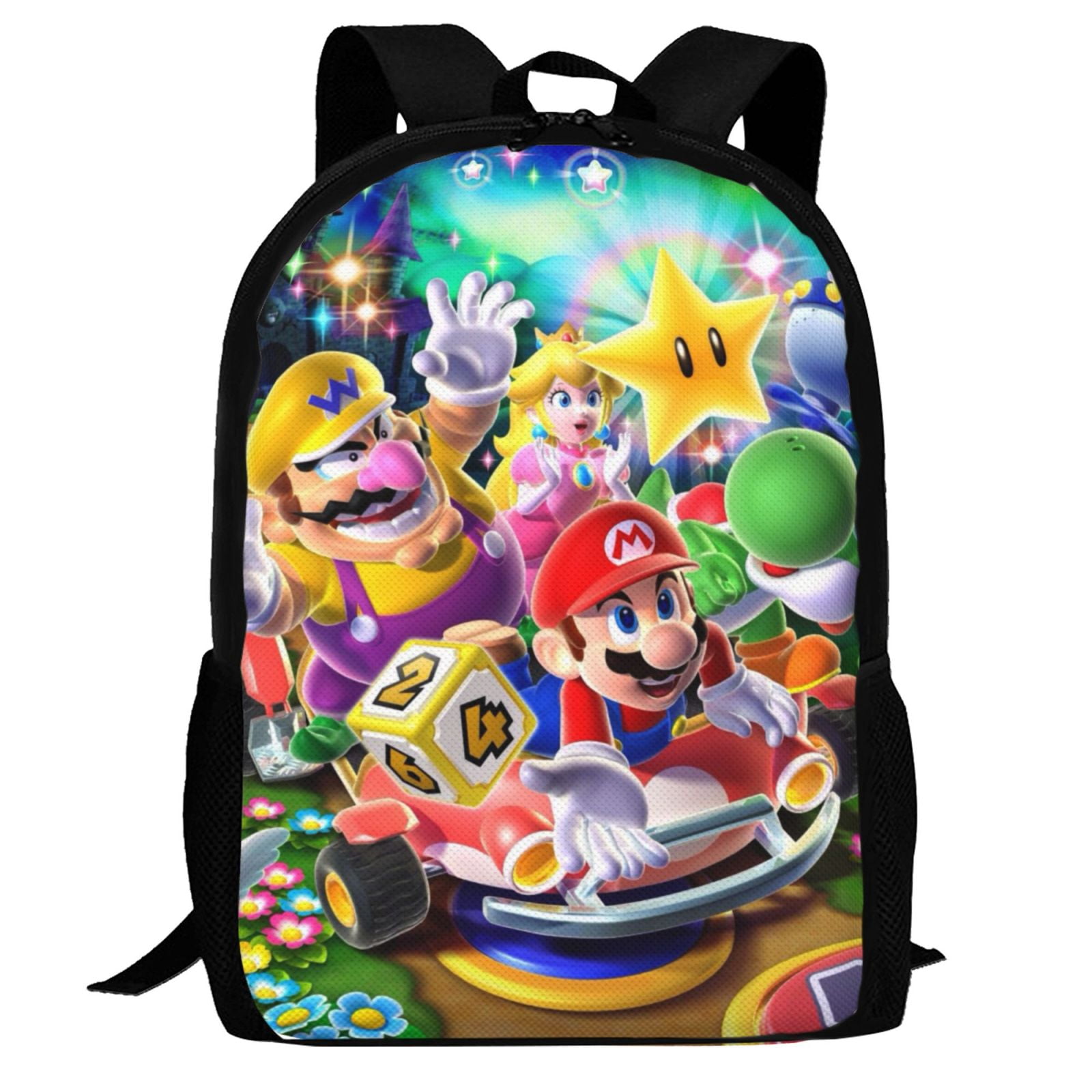 Super Mario Backpack For Daily Work College, Large Capacity Daypack ...