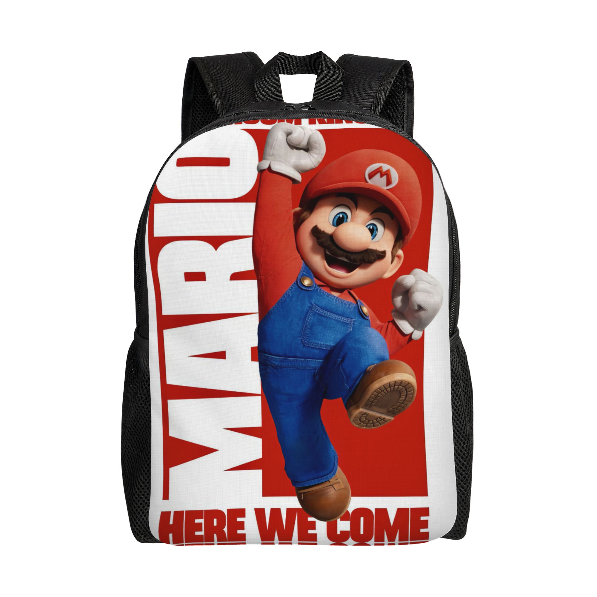 Mari-o Backpack Simple Lightweight Casual Backpack Travel Laptop ...