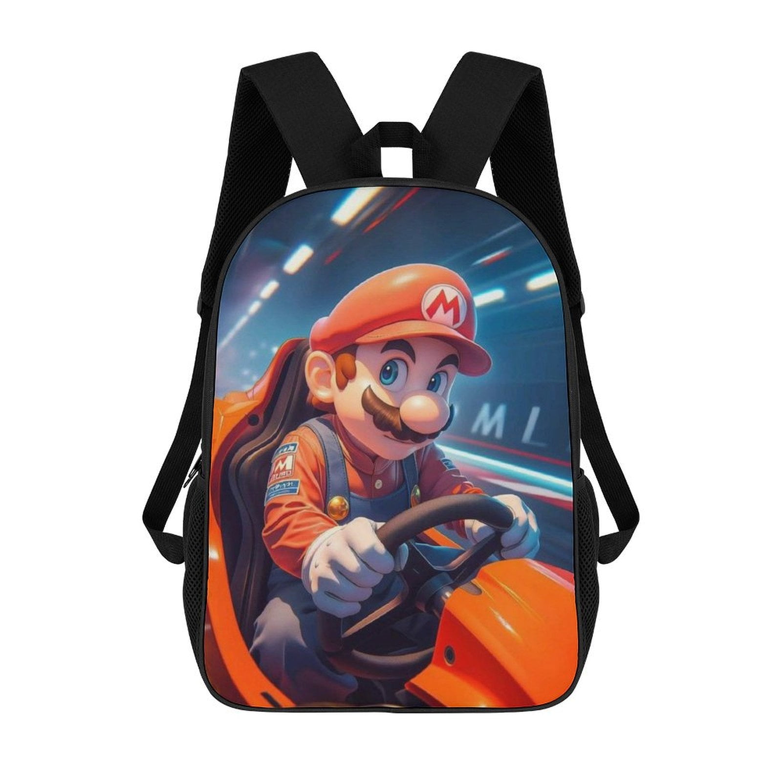 Super Mario Backpack Large Capacity Backpack 17 Inch Laptop Backpack ...