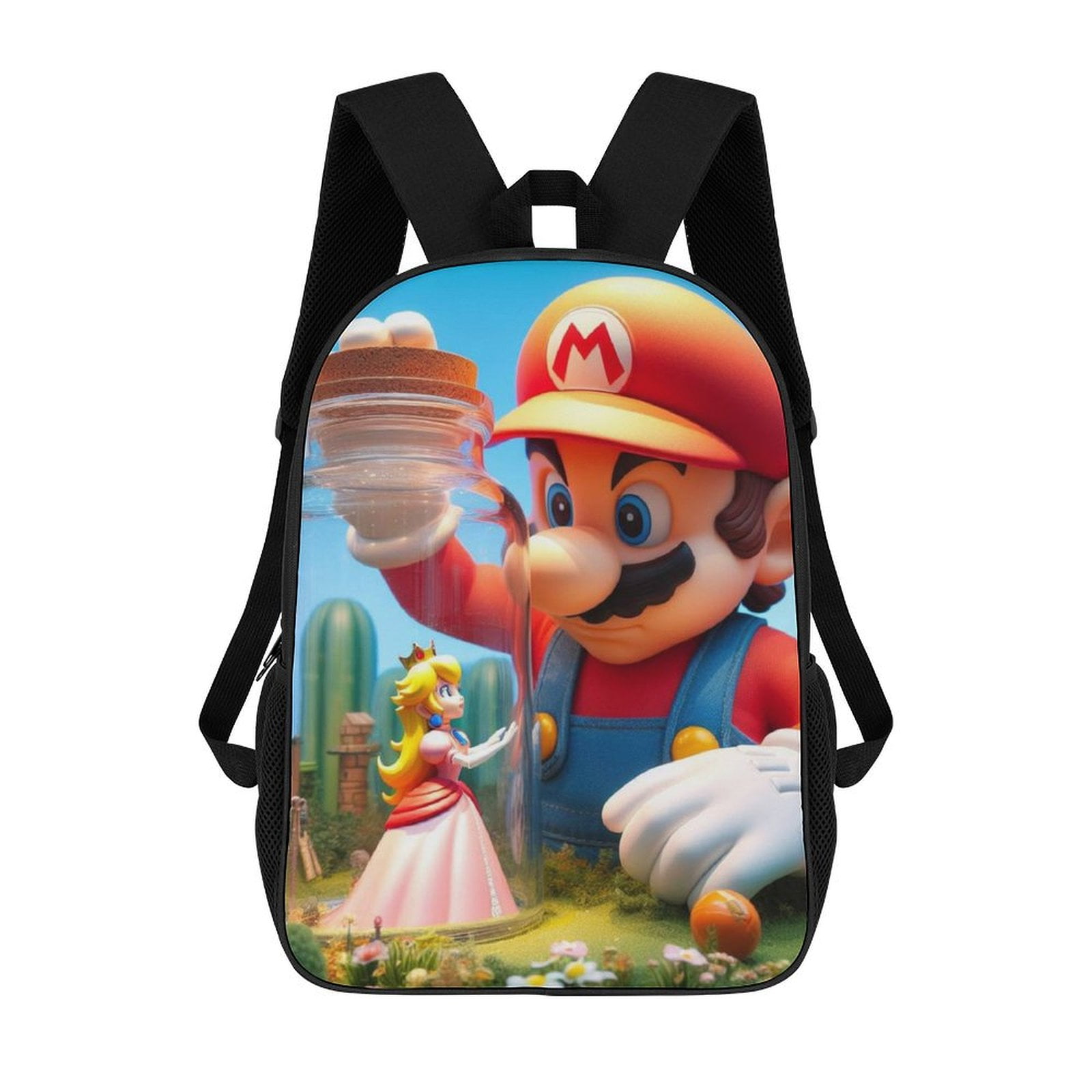 Super Mario Backpack Large Capacity Backpack 17 Inch Laptop Backpack ...