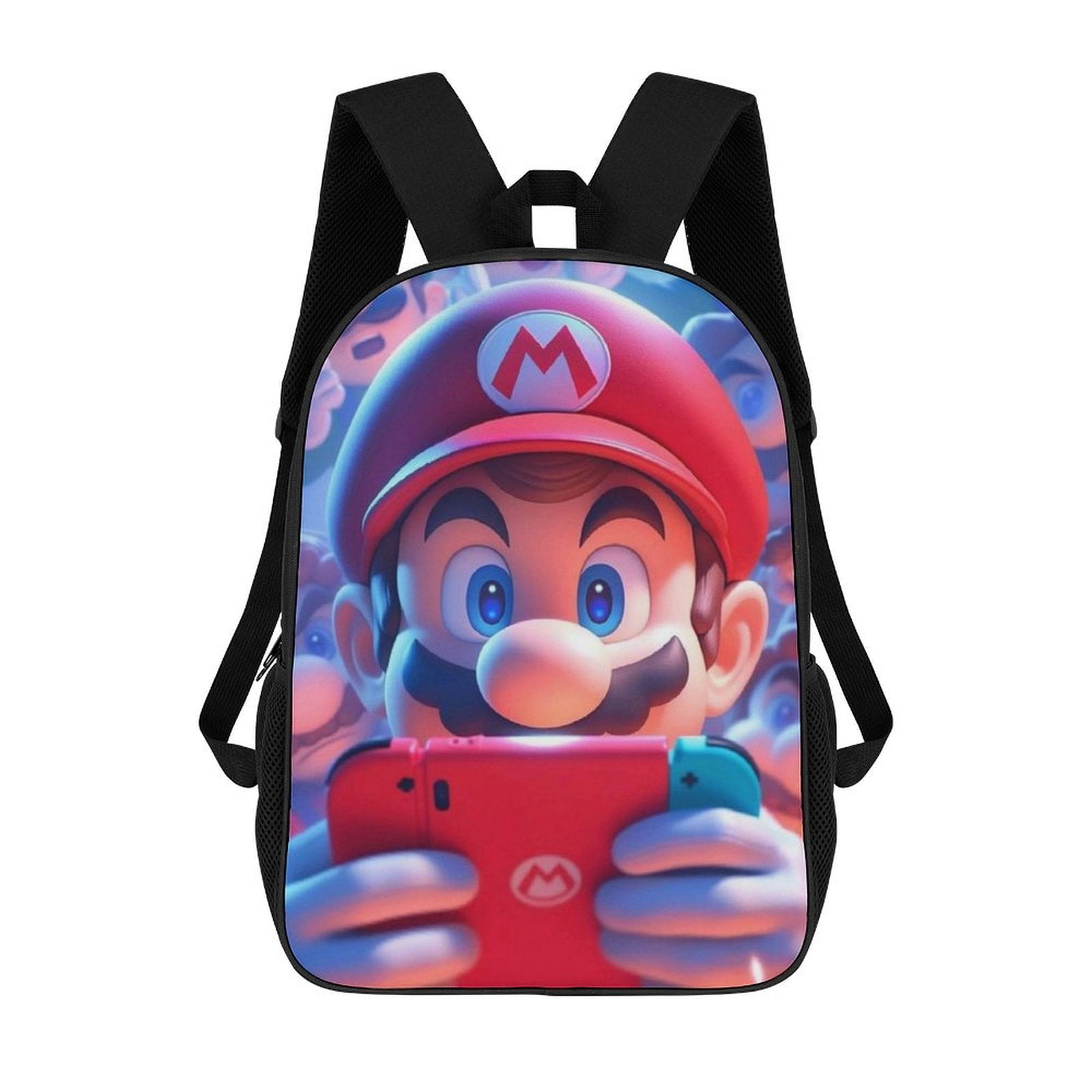 Super Mario Backpack Large Capacity Backpack 17 Inch Laptop Backpack ...