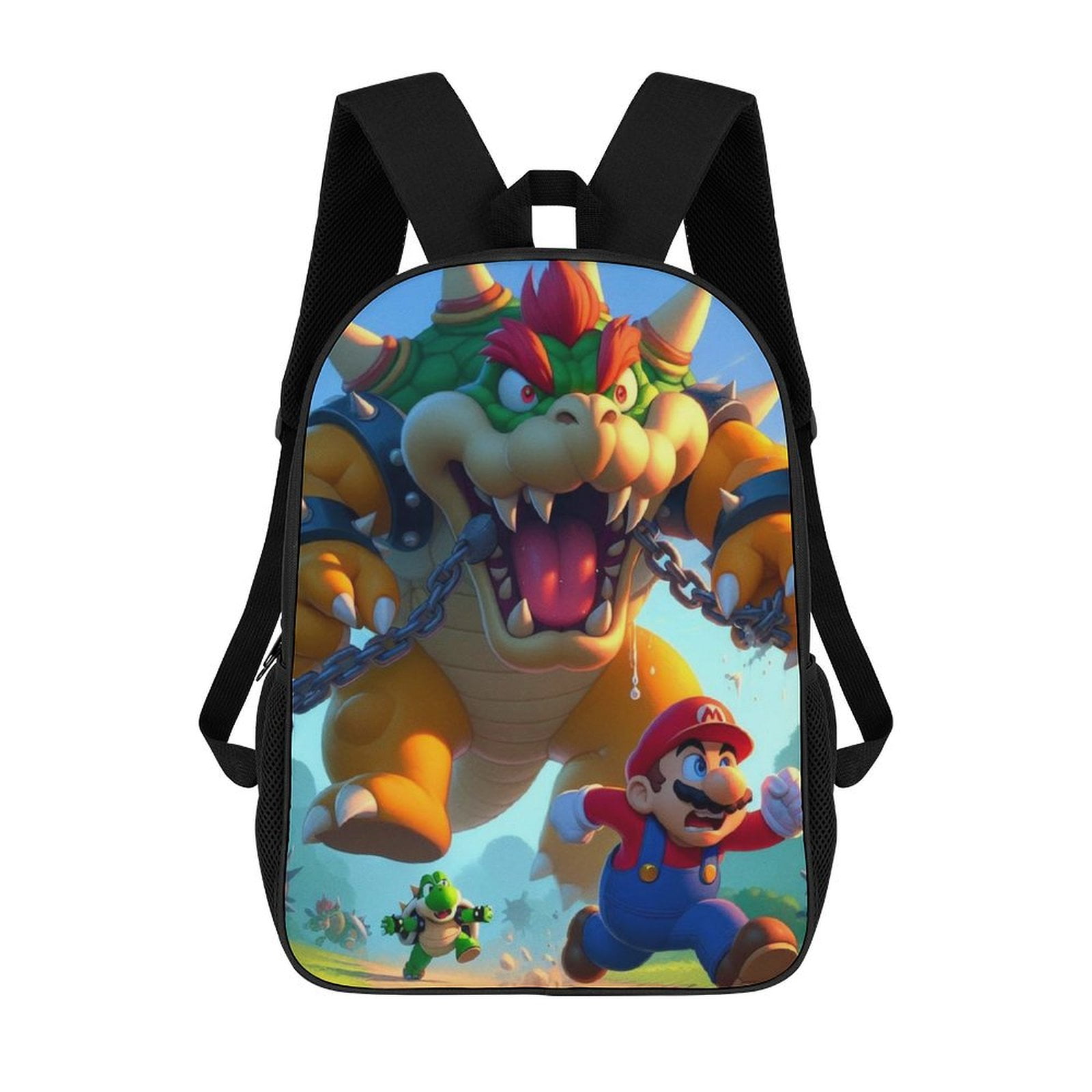 Super Mario Backpack Large Capacity Backpack 17 Inch Laptop Backpack ...