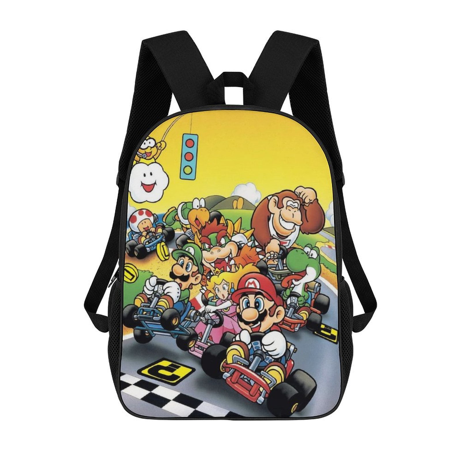 Super Mario Backpack Large Capacity Backpack 17 Inch Laptop Backpack ...