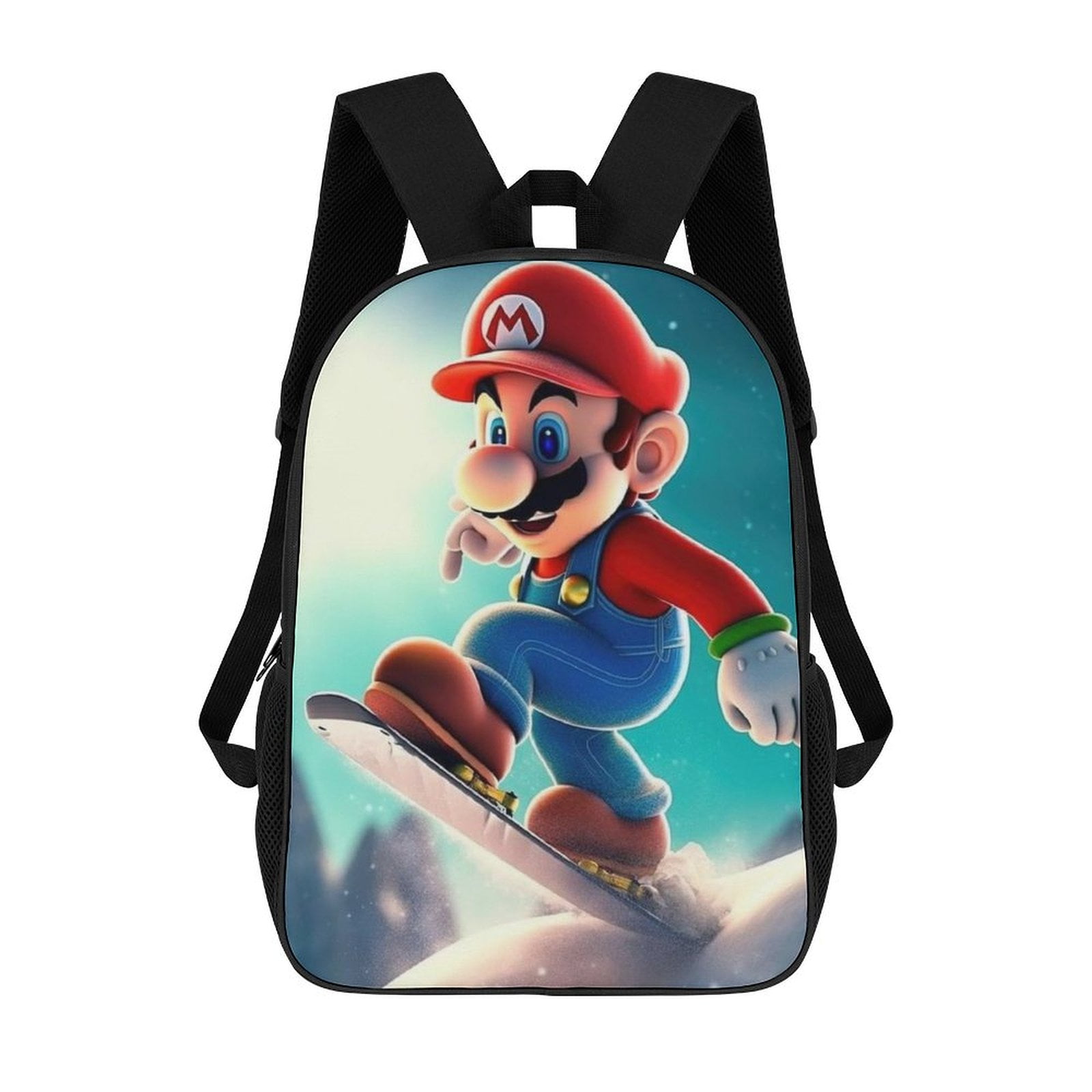 Super Mario Backpack Large Capacity Backpack 17 Inch Laptop Backpack ...