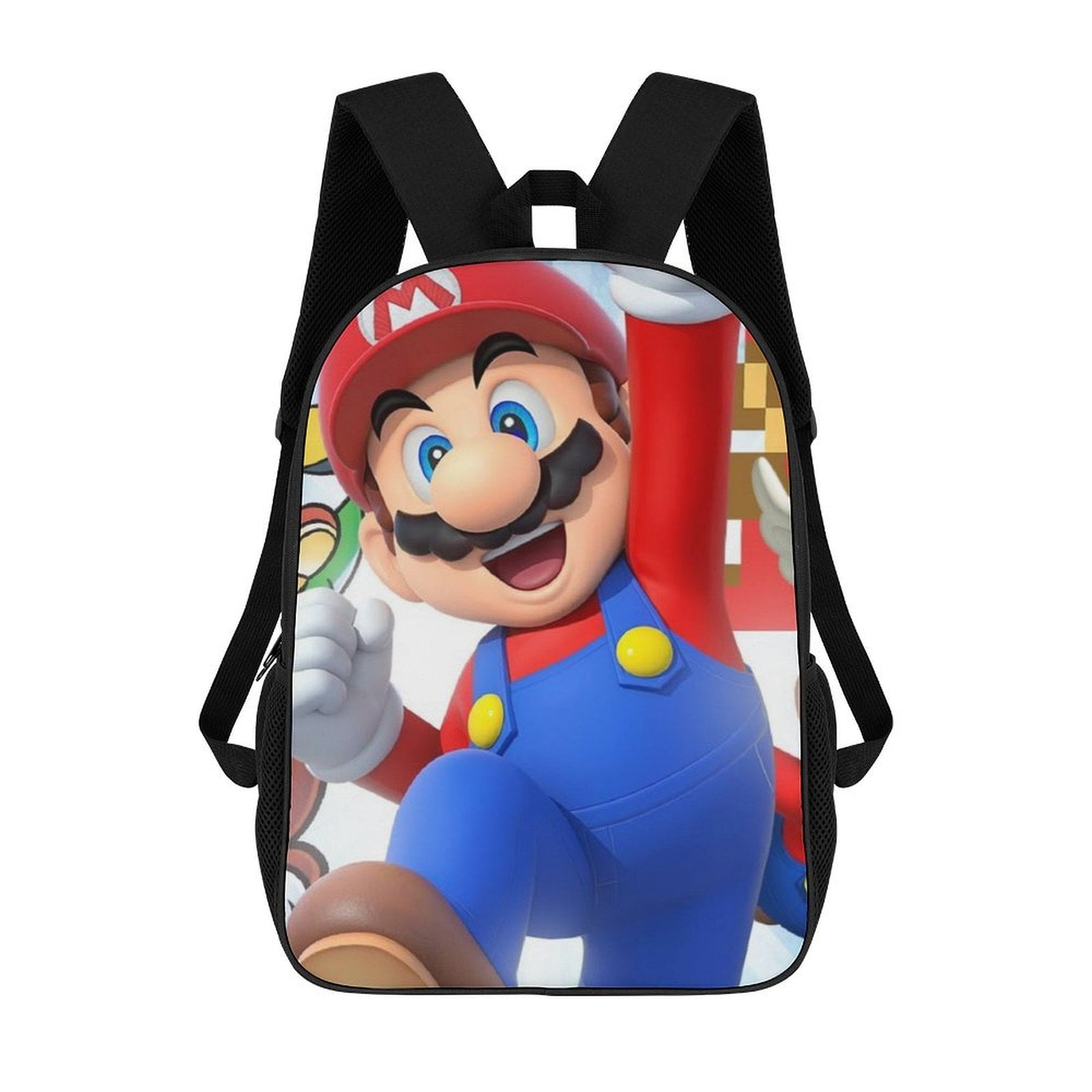 Super Mario Backpack Large Capacity Backpack 17 Inch Laptop Backpack ...