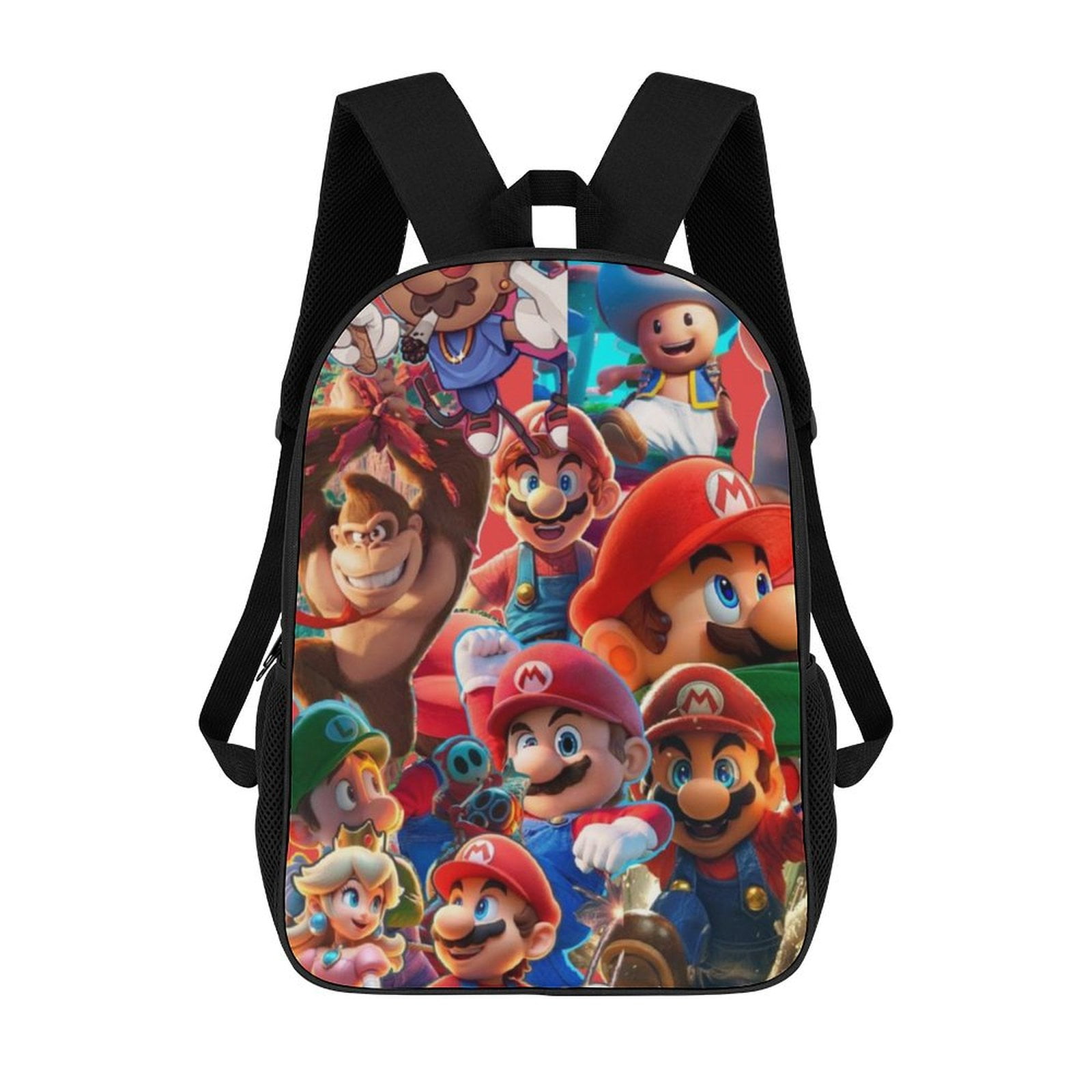 Super Mario Backpack Large Capacity Backpack 17 Inch Laptop Backpack ...