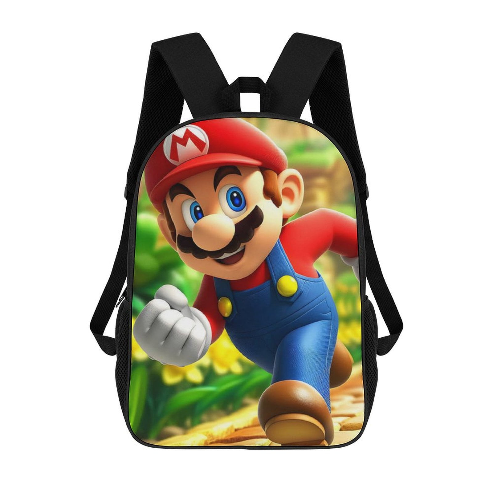 Super Mario Backpack Large Capacity Backpack 17 Inch Laptop Backpack ...