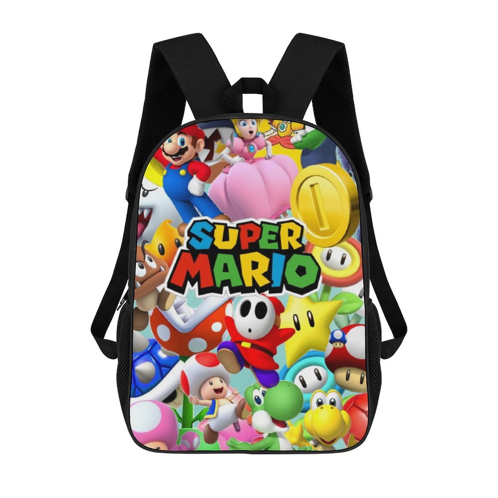 Super Mario Backpack Large Capacity Backpack 17 Inch Laptop Backpack ...