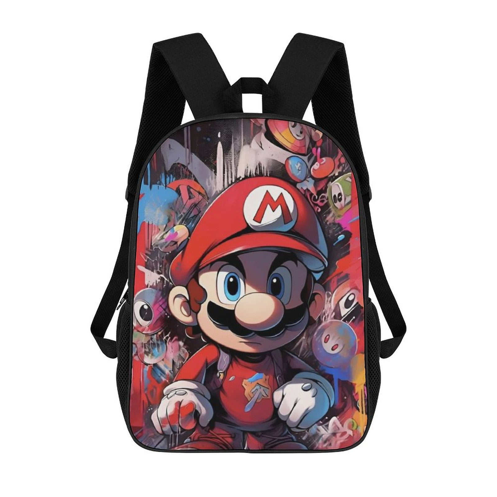Super Mario Backpack Large Capacity Backpack 17 Inch Laptop Backpack ...