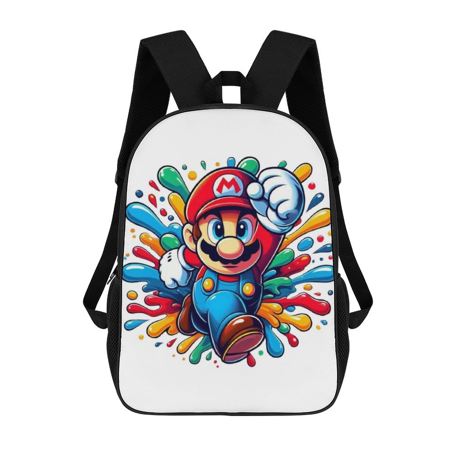 Super Mario Backpack Large Capacity Backpack 17 Inch Laptop Backpack ...
