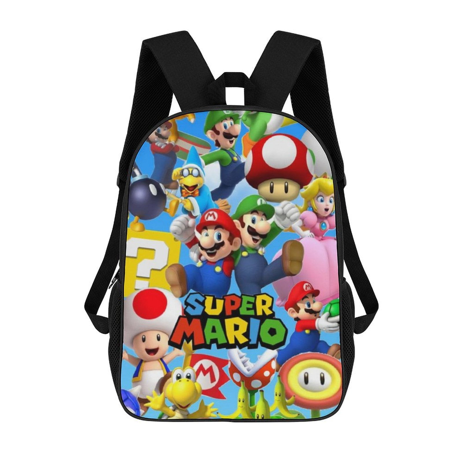 Super Mario Backpack Large Capacity Backpack 17 Inch Laptop Backpack ...