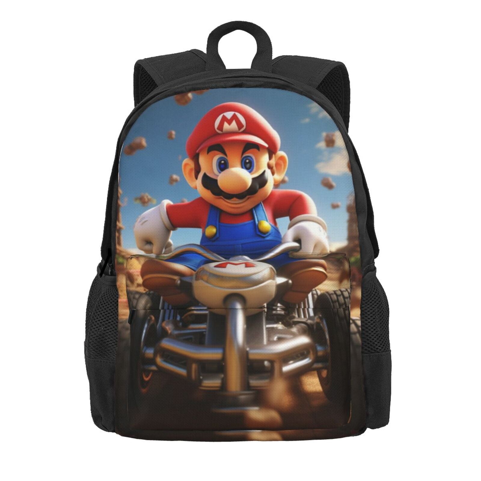 Super Mario Backpack, Large Capacity Daypack Backpack For College, Work ...