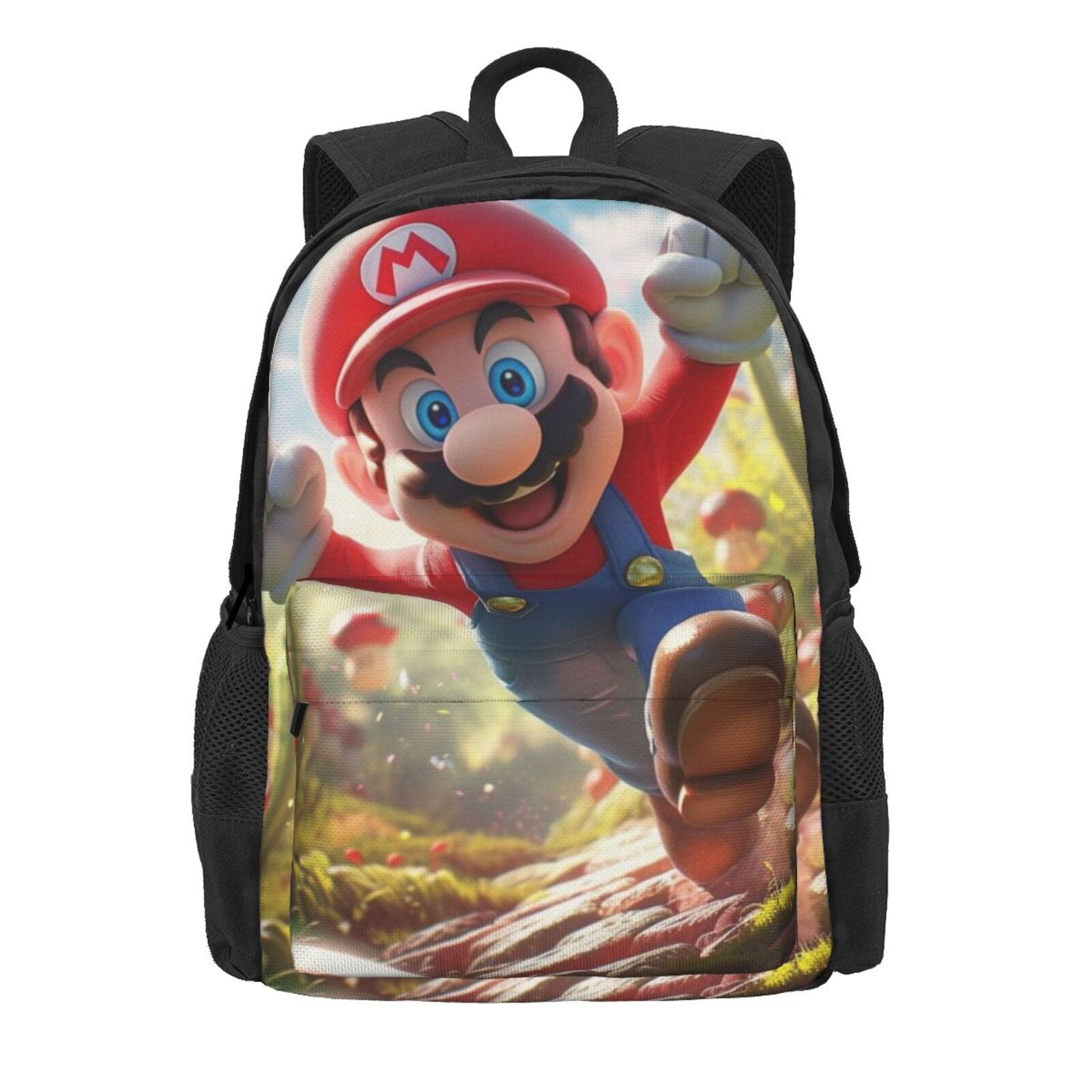 Super Mario Backpack, Large Capacity Daypack Backpack For College, Work ...