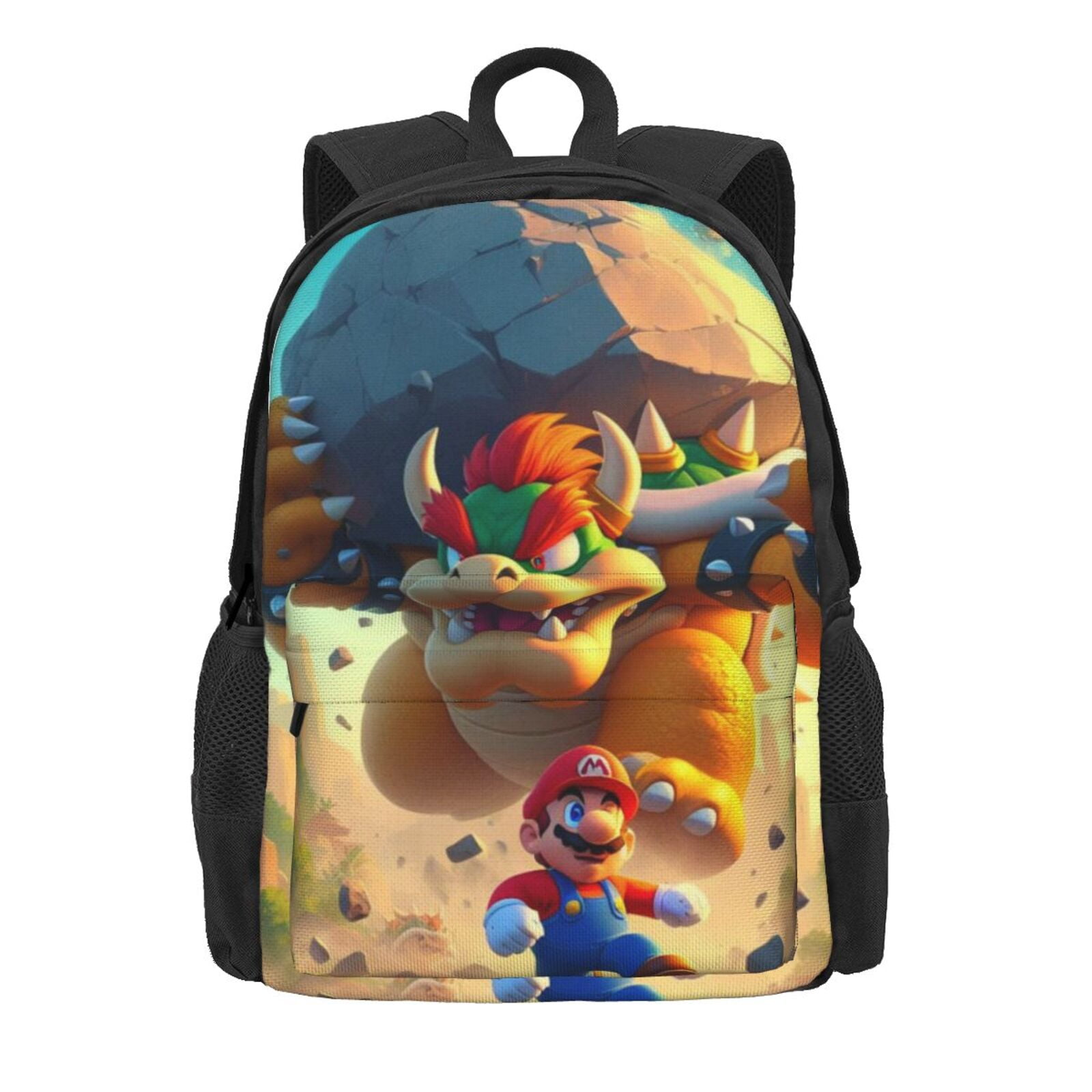 Super Mario Backpack, Large Capacity Daypack Backpack For College, Work ...
