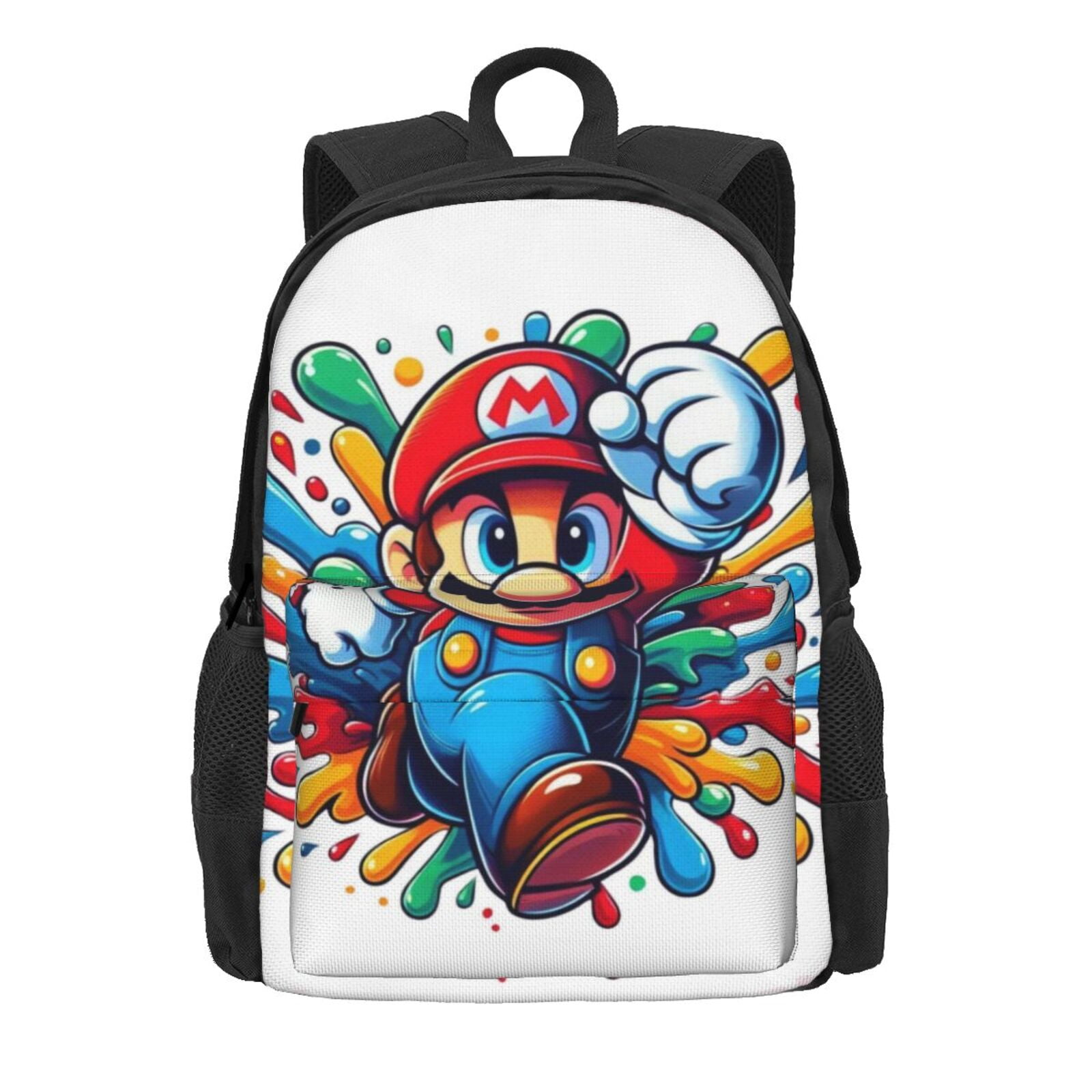 Super Mario Backpack, Large Capacity Daypack Backpack For College, Work ...