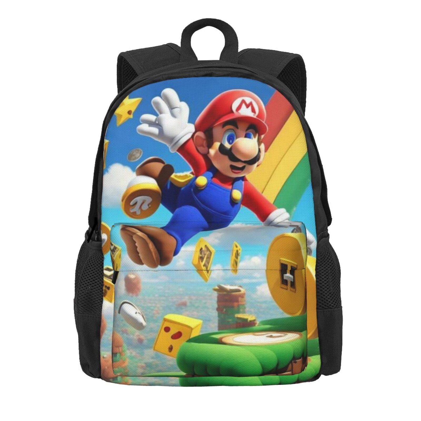 Super Mario Backpack, Large Capacity Daypack Backpack For College, Work ...