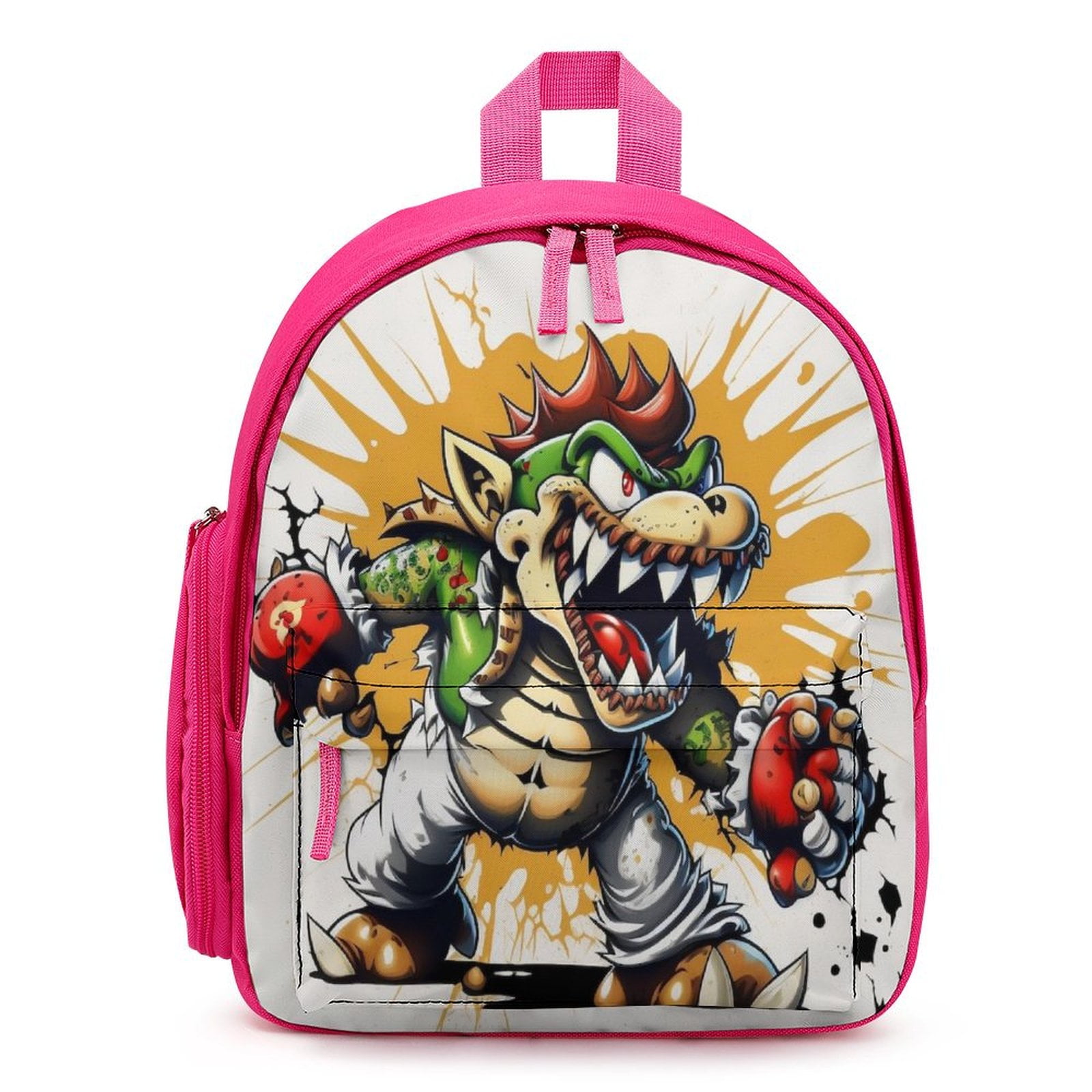 Super Mario Backpack Lightweight School Bag Durable Casual Daypack 12 ...