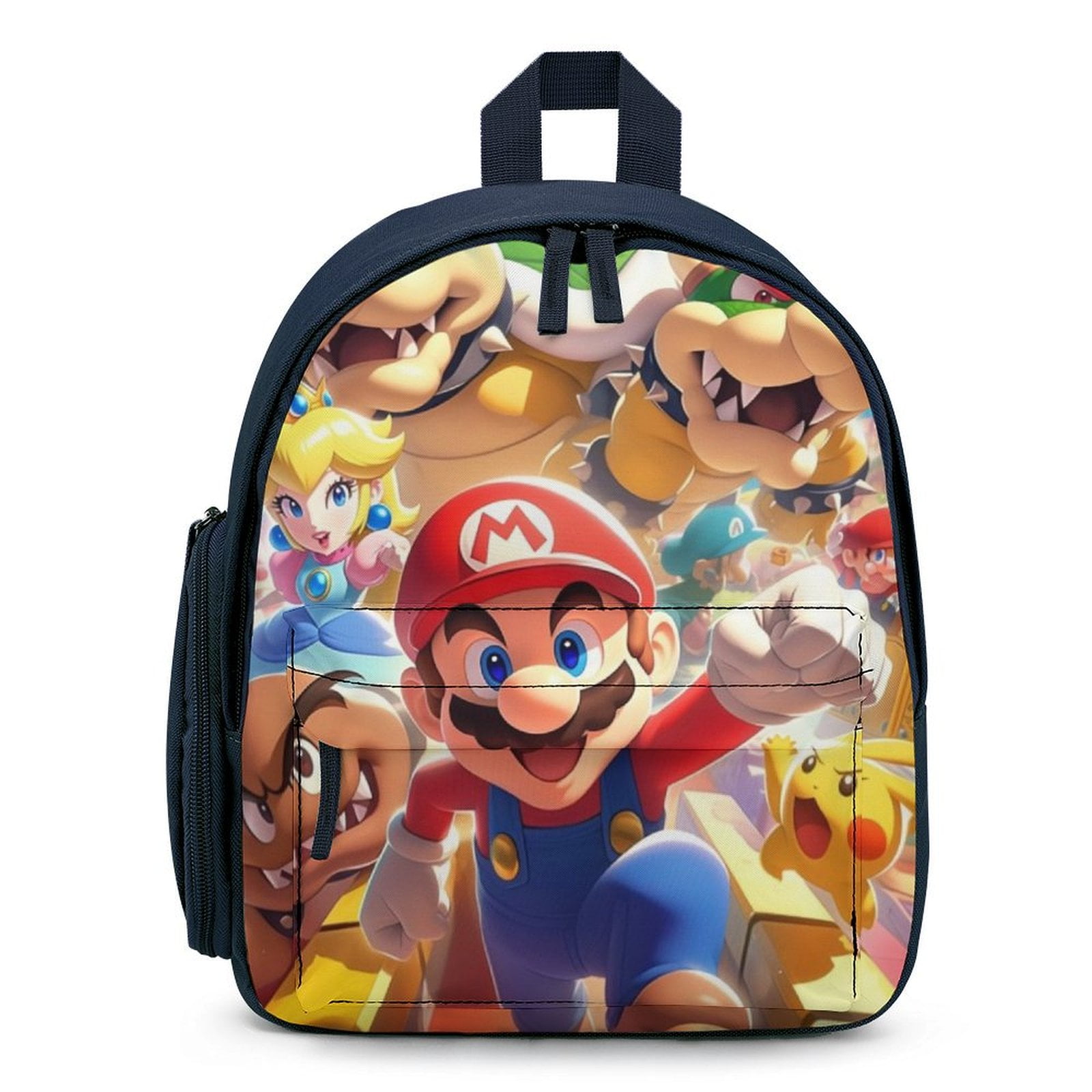 Super Mario Backpack Lightweight School Bag Durable Casual Daypack 12 ...