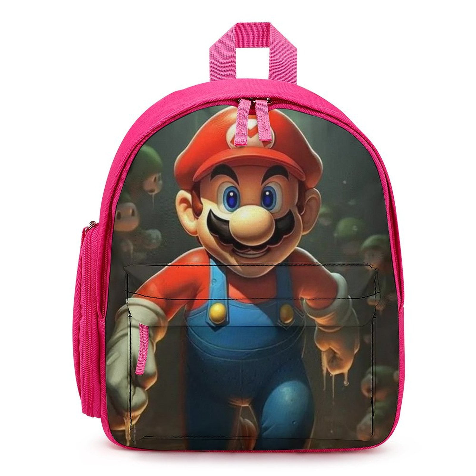 Super Mario Backpack Lightweight School Bag Durable Casual Daypack 12 ...