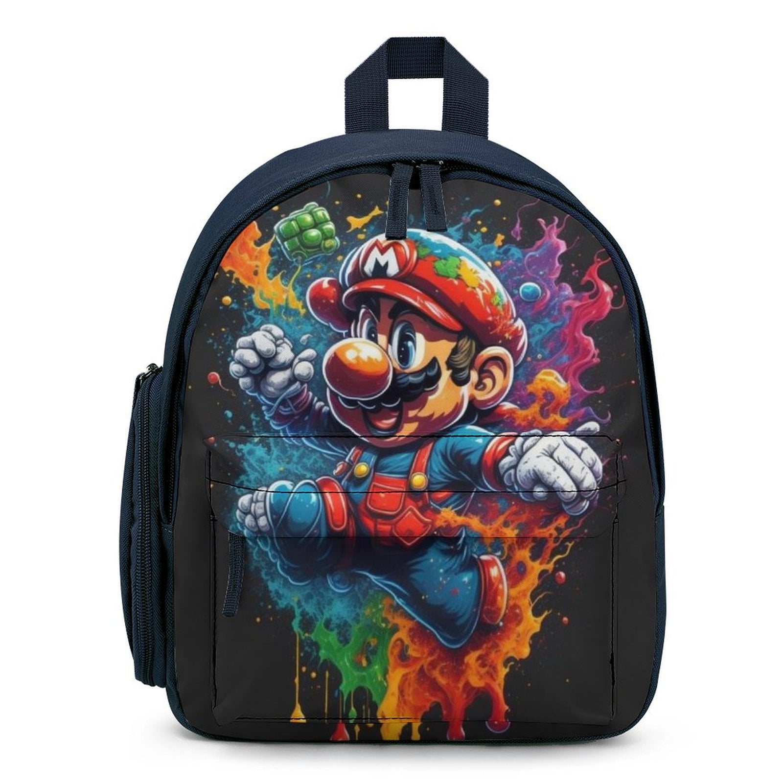 Super Mario Backpack Lightweight School Bag Durable Casual Daypack 12 ...