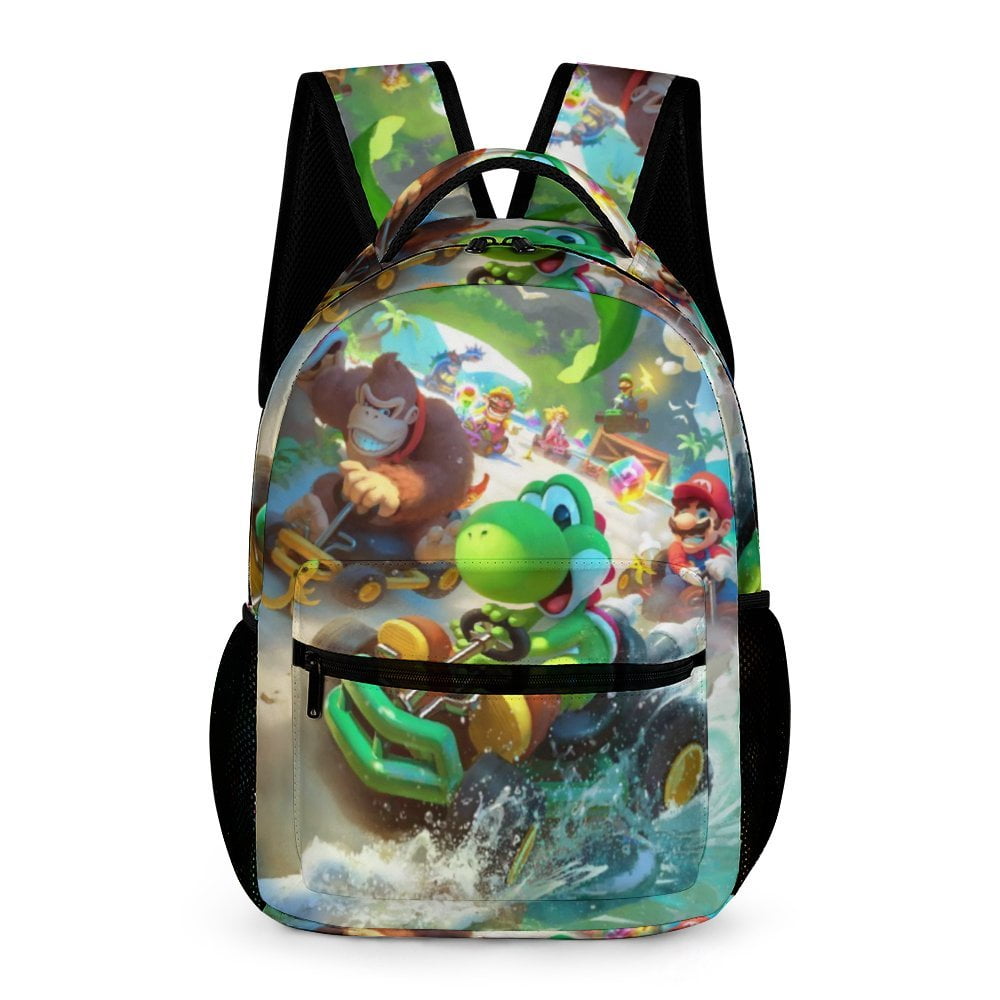 Super Mario Backpack for Kids School Supplies Backpack Super Mario ...