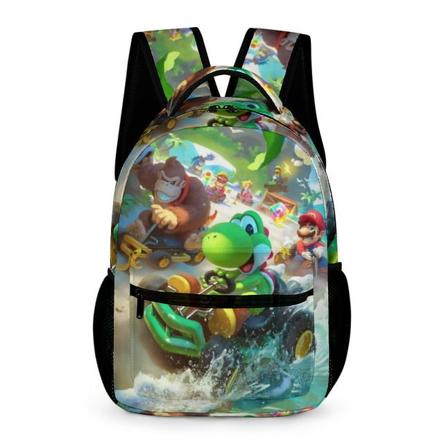 Super Mario Backpack for Kids School Supplies Backpack Super Mario ...