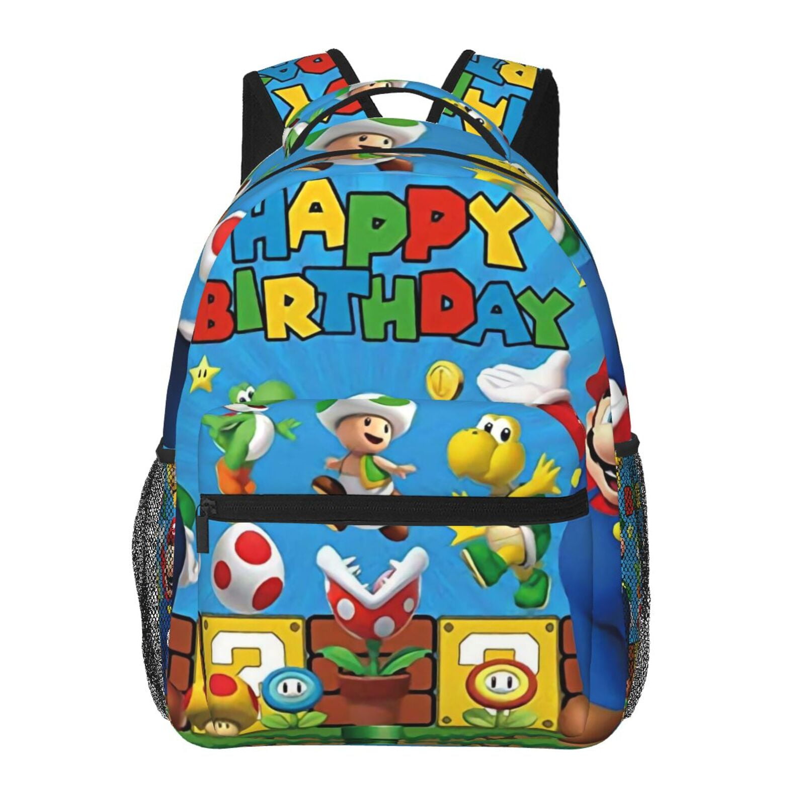 Super Mario Backpack for School, Travel, & Work – Classic Casual ...
