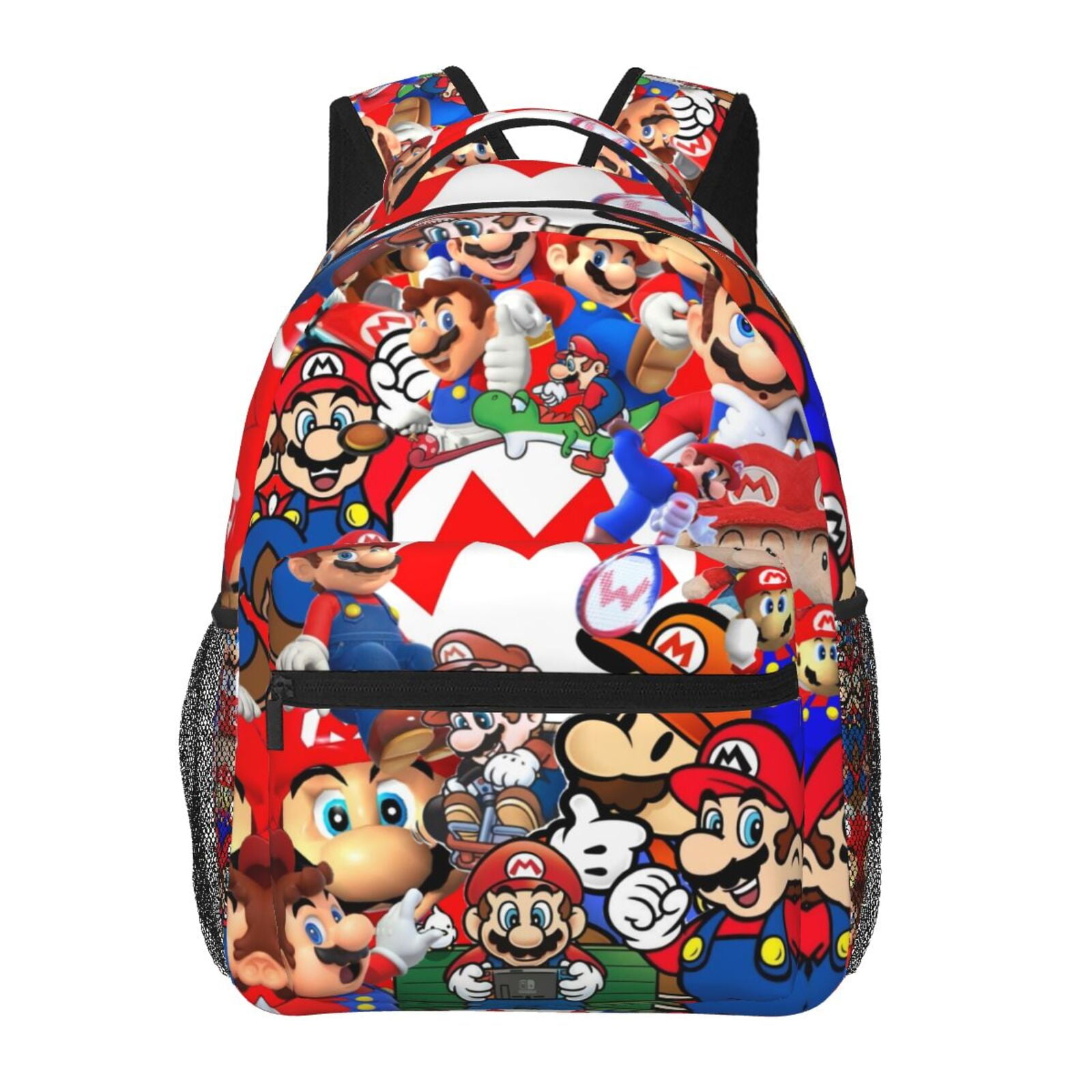 Super Mario Backpack for School, Travel, & Work – Classic Casual ...