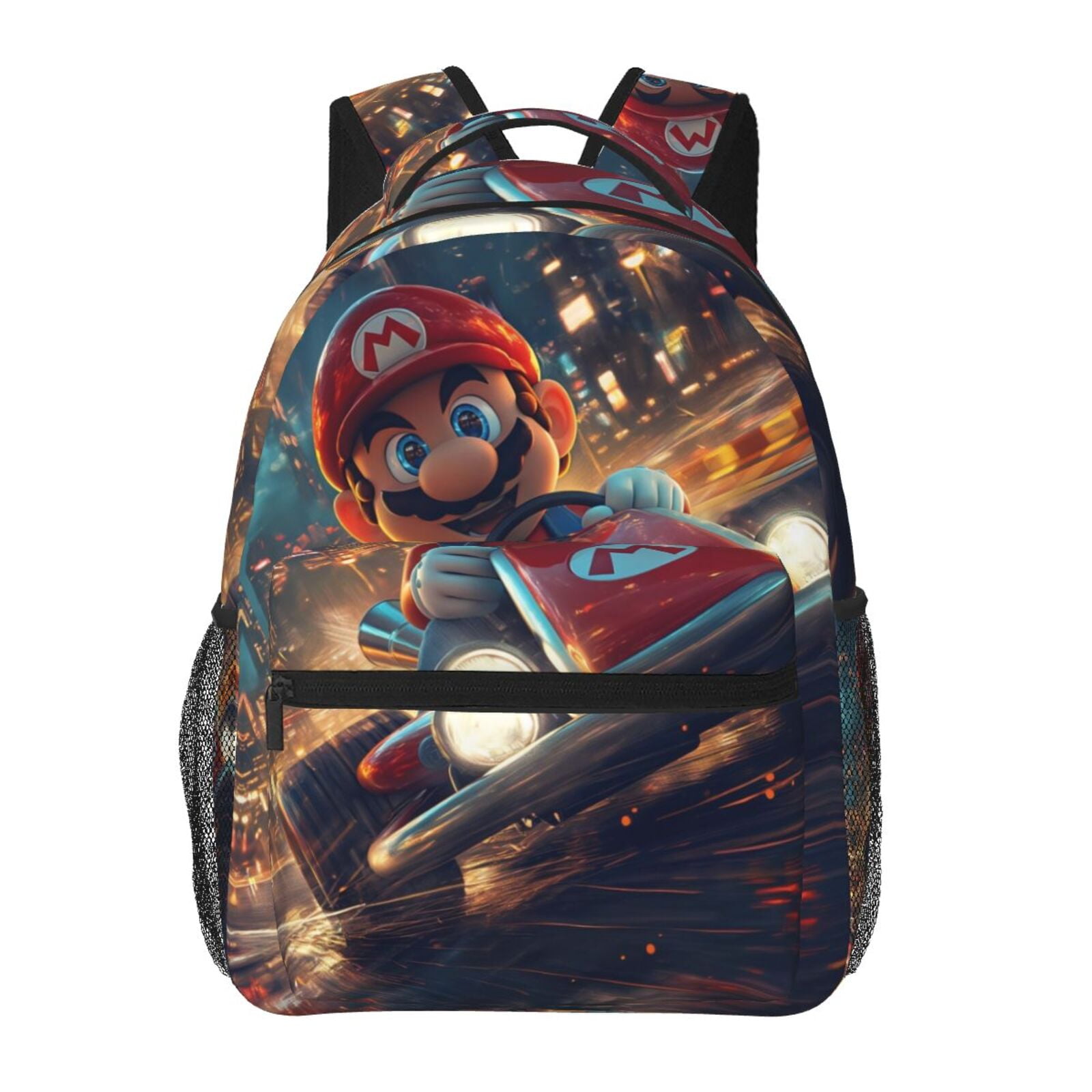 Super Mario Backpack for School, Travel, & Work – Classic Casual ...