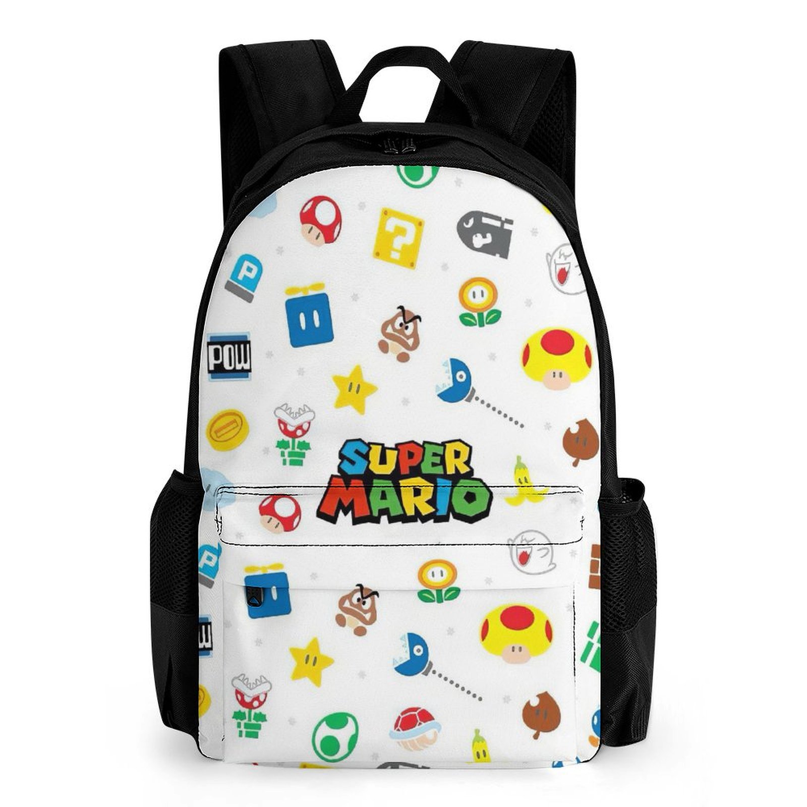 Mari-o Backpack with Adjustable Straps, Multiple Pockets Backpack Adult ...