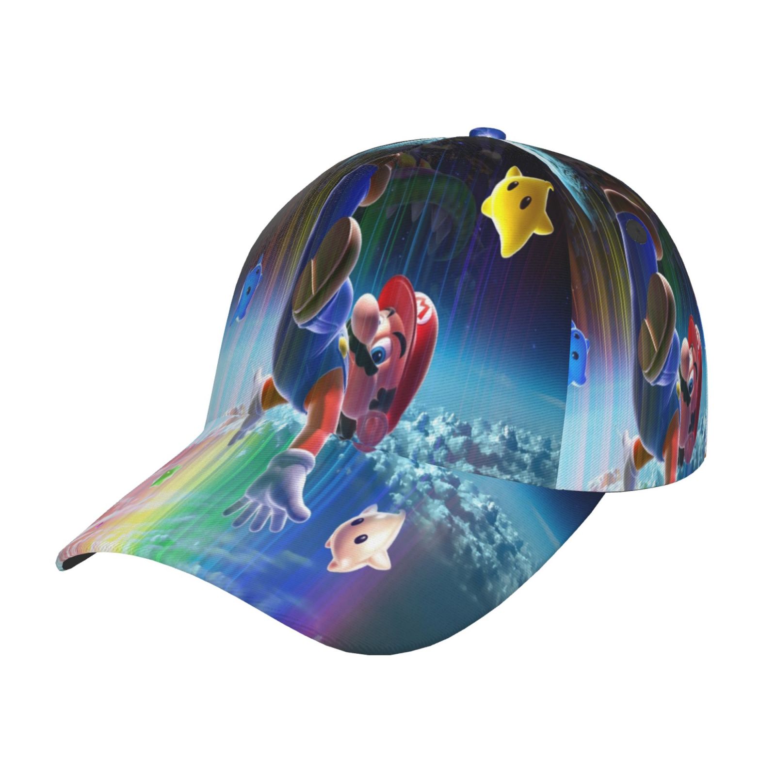 Super Mario Baseball Cap Men Women Classic Adjustable for Running ...